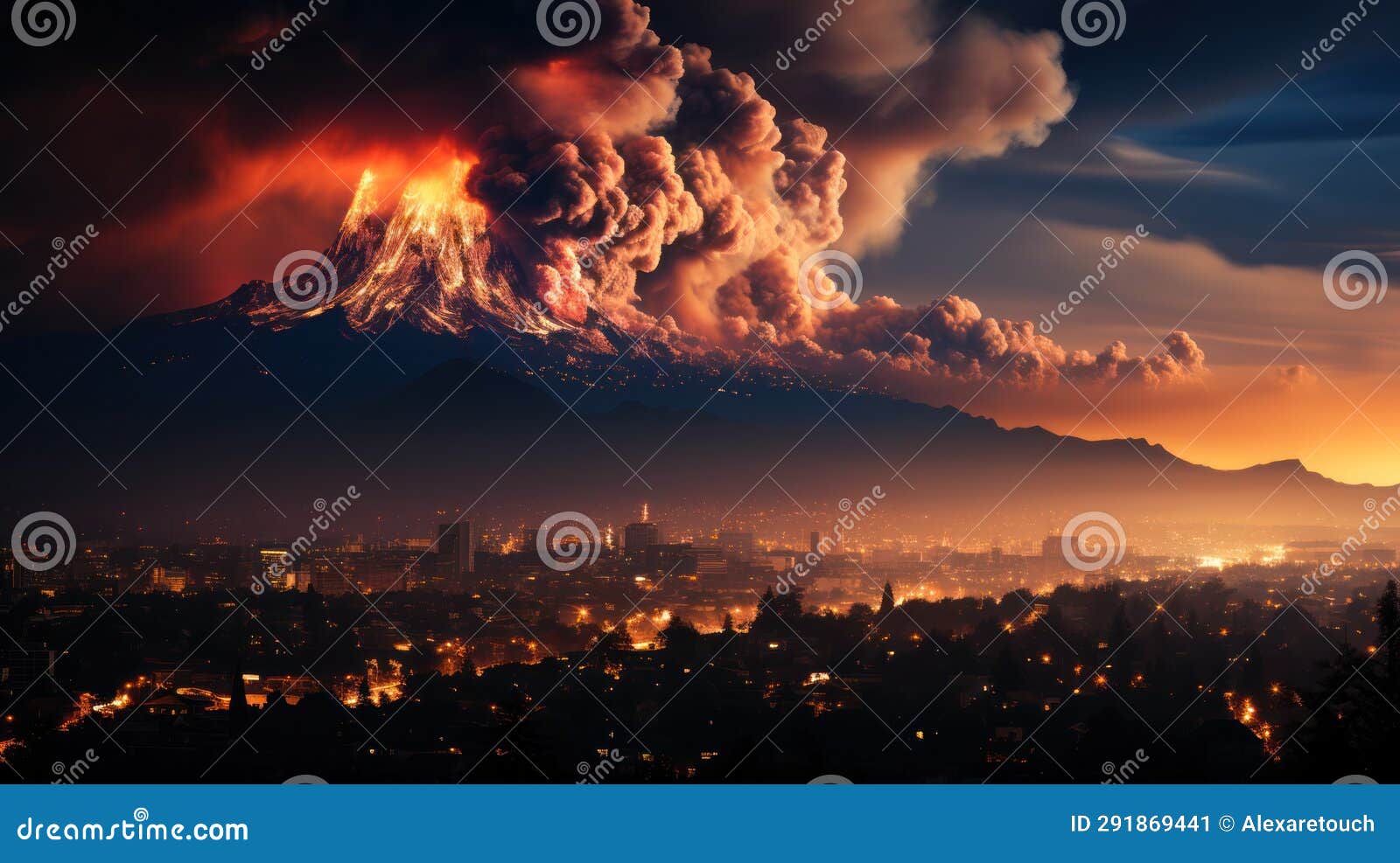 Arson in the Forest, Forest on Fire, Expansion of Fire Territory Stock ...