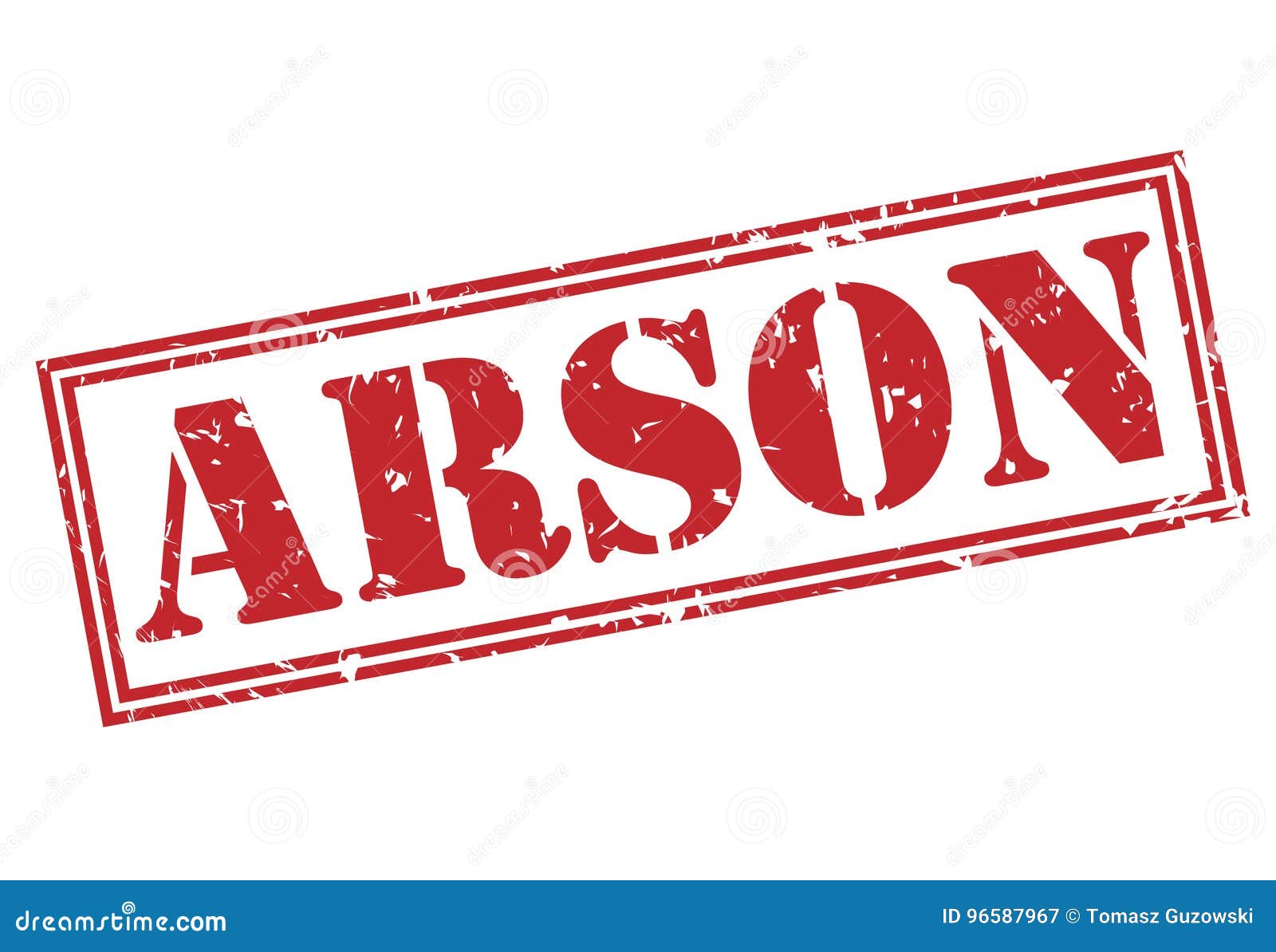 Arson red stamp stock illustration. Illustration of sticker - 96587967