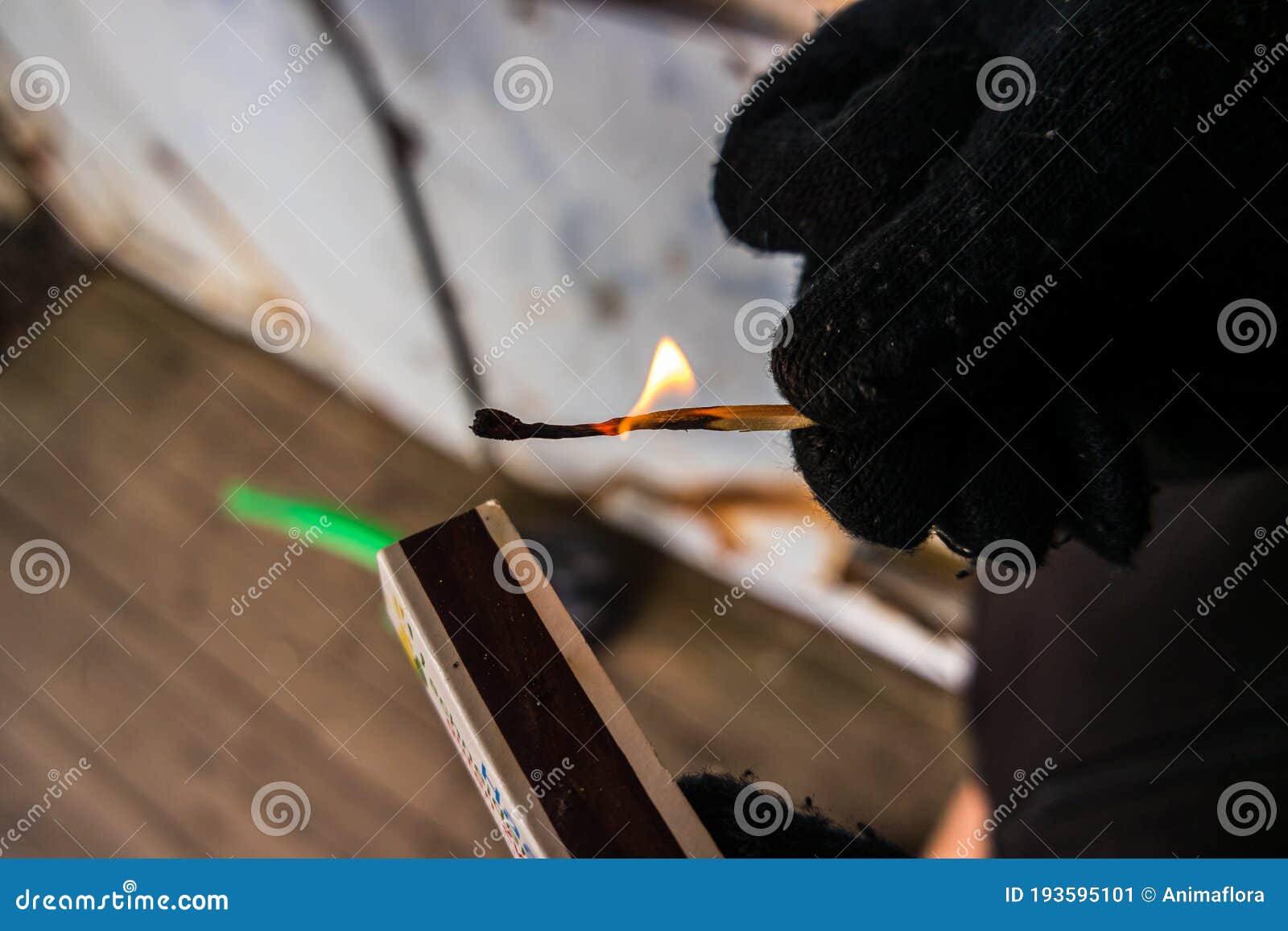 Arsonists at the crime stock image. Image of explosive - 193595101