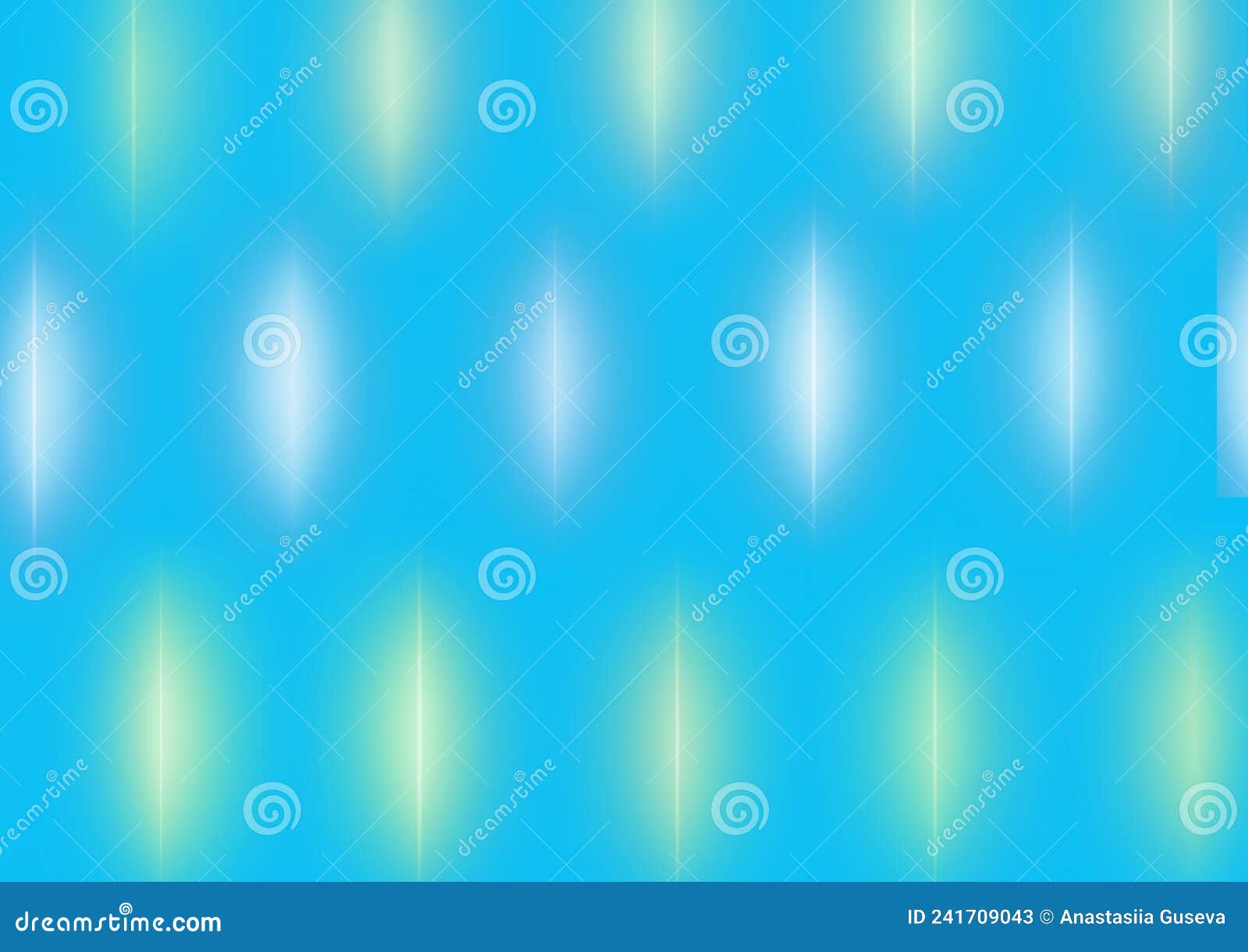 Turquoise Flash With Rays And Spotlight. Realistic Light Glare, High ...