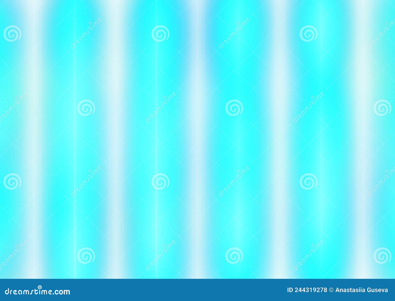 Turquoise Flash With Rays And Spotlight. Realistic Light Glare, High ...