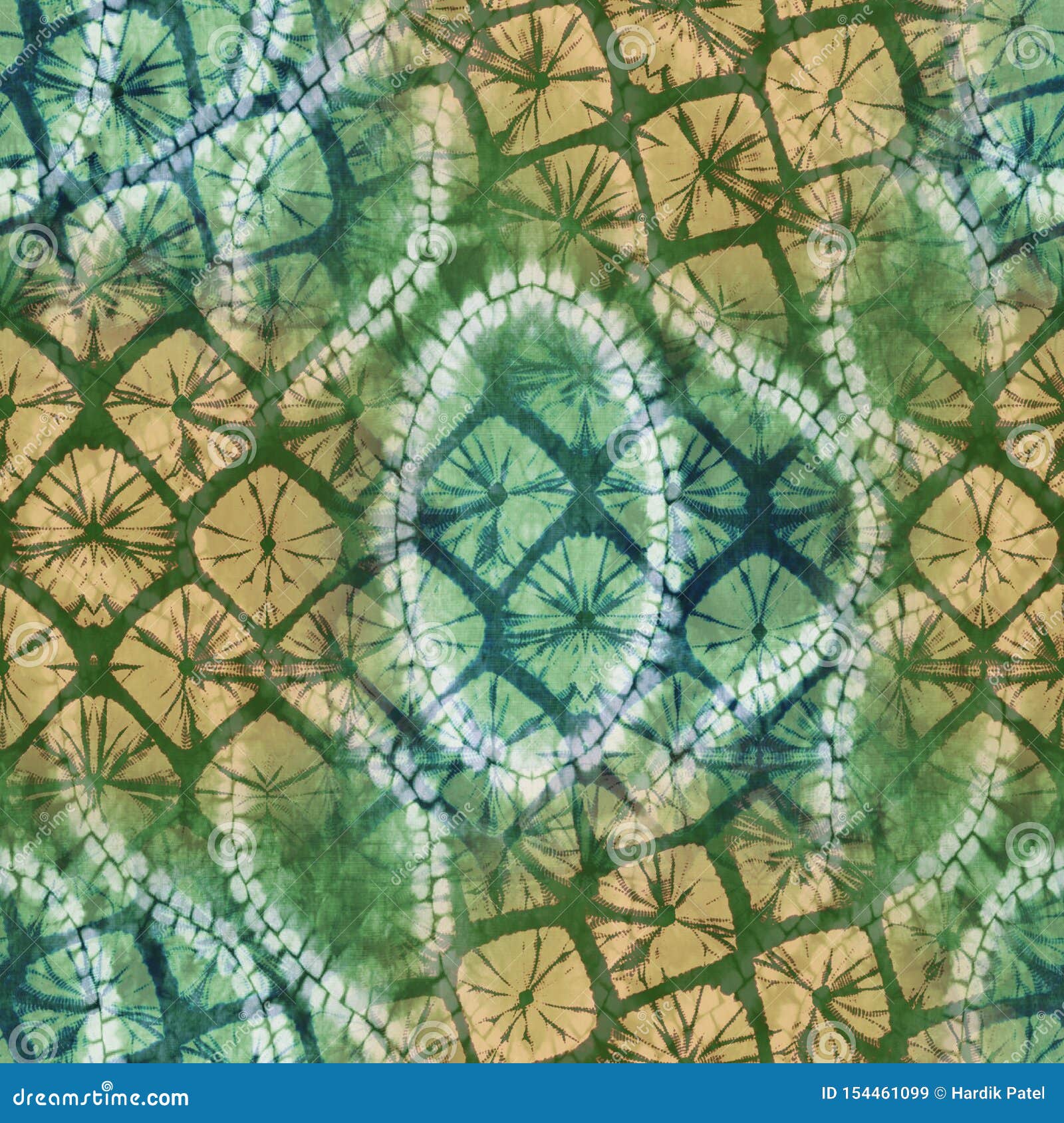 Abstract Batik Tie-dye Textile Pattern - Illustration Stock ...