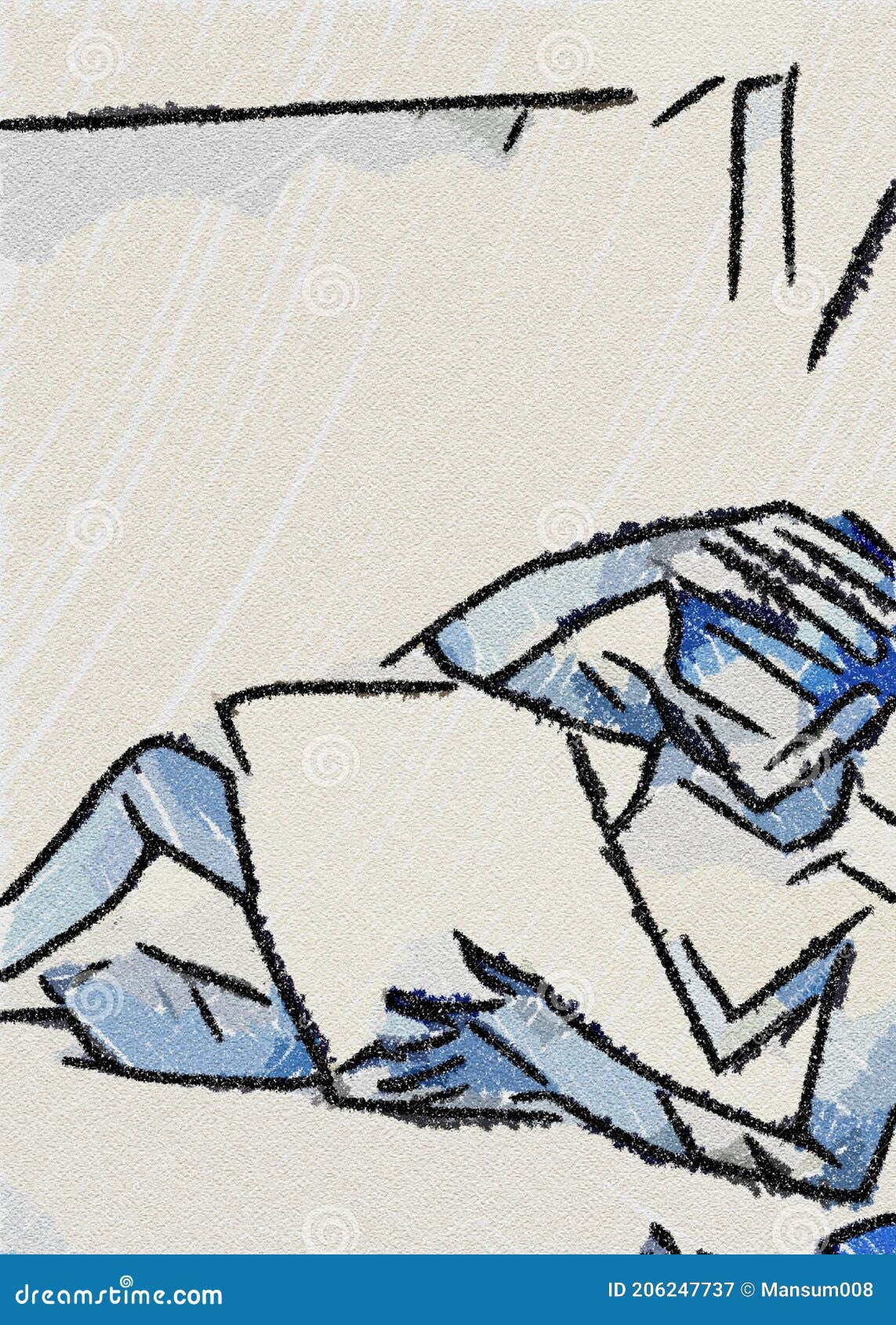 Abstract Color Pattern Background Stock Illustration - Illustration of ...