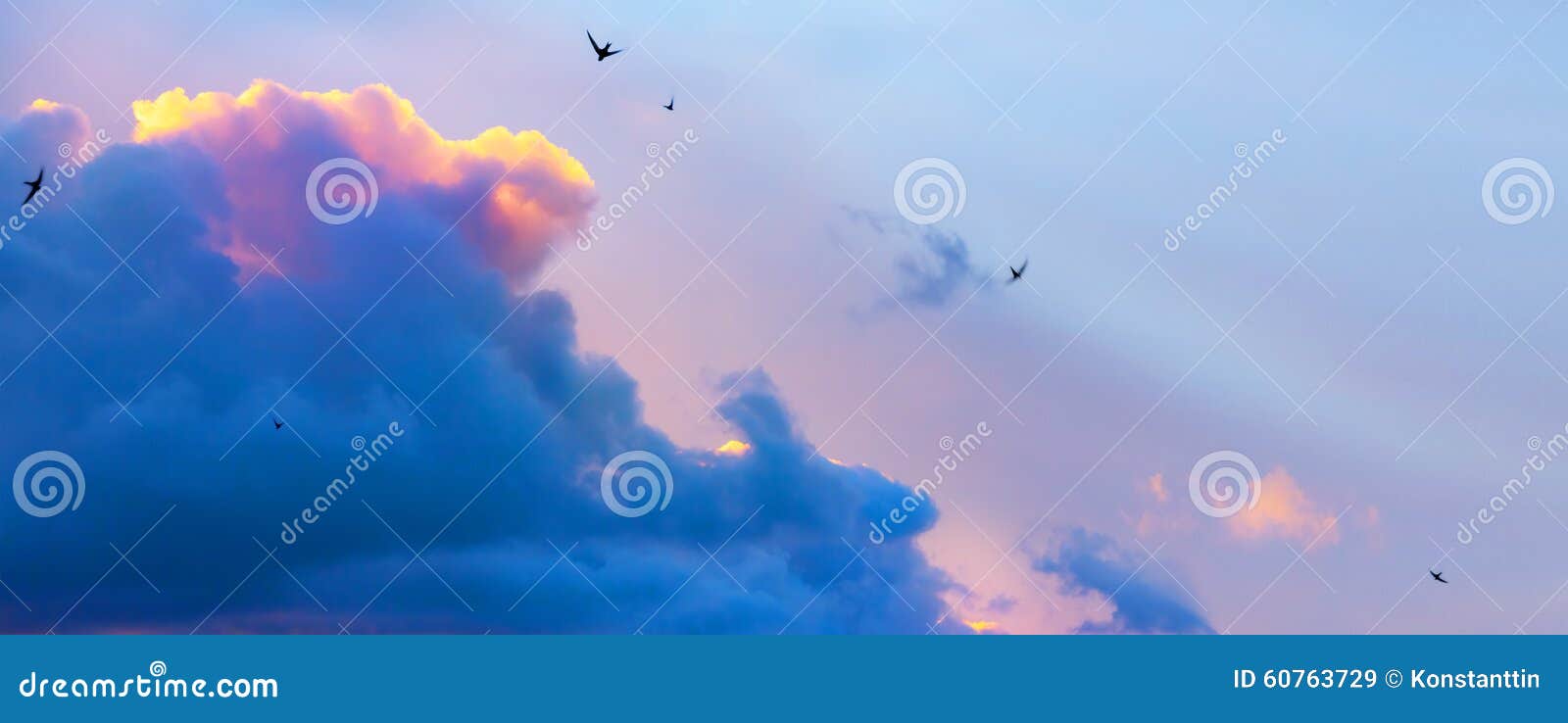 Art Abstract Dramatic Blue Sky Light Background Stock Image - Image of ...