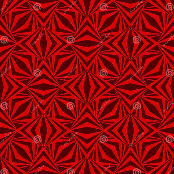 Art Abstract Geometric Dark Red Romb Pattern Stock Vector ...