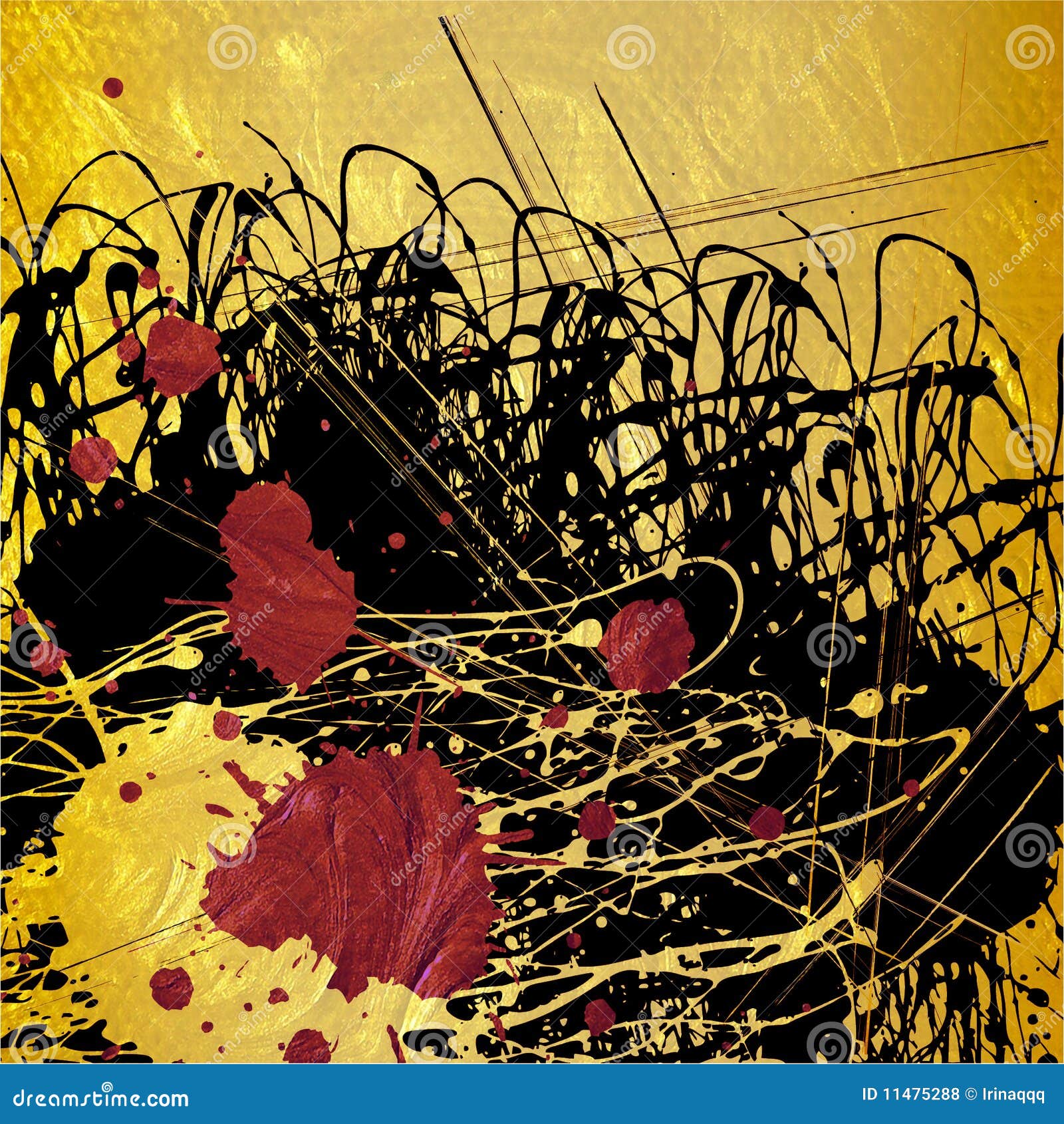 Art Abstract Grunge Graphic Background Stock Illustration ...