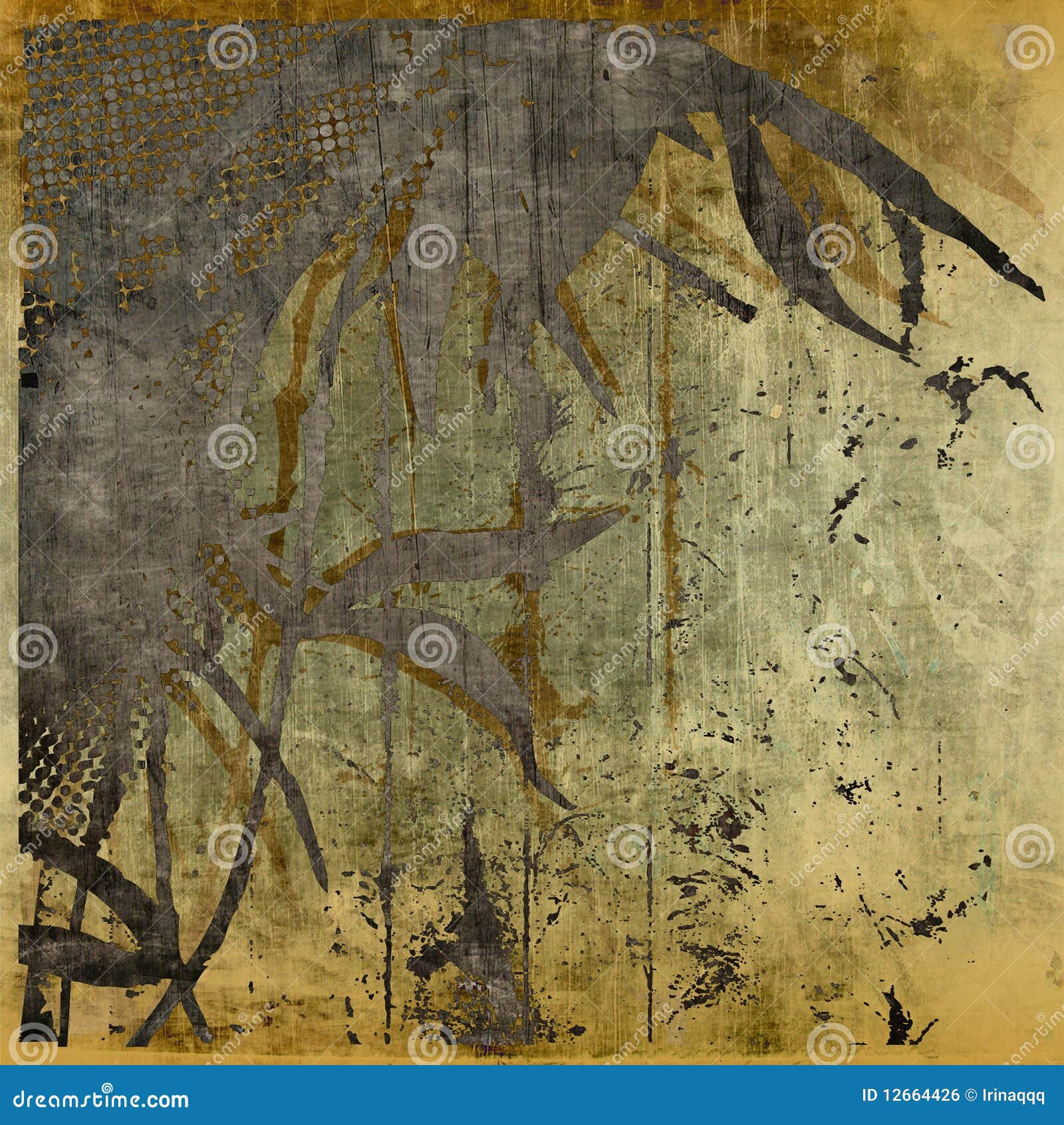 Art Abstract Grunge Graphic Background Stock Illustration ...