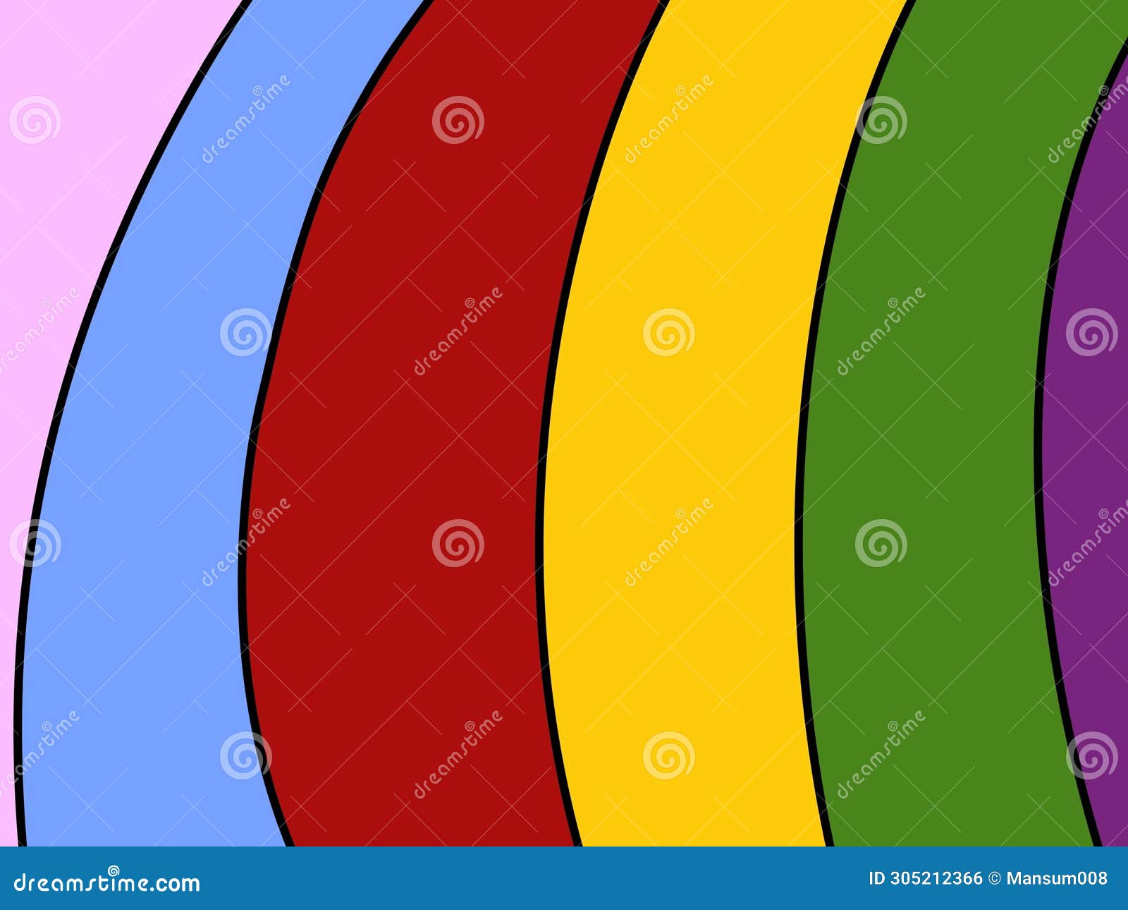 Art Abstract Rainbow Colors Background Stock Illustration ...