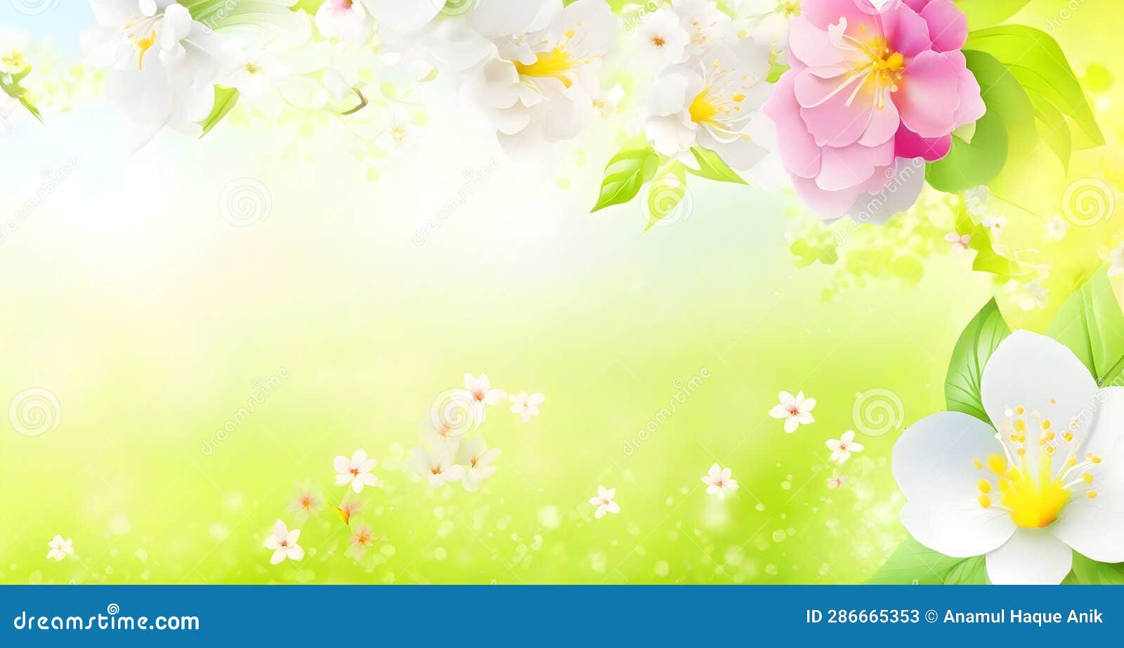 Art Abstract Spring Background or Summer Background Stock Illustration ...