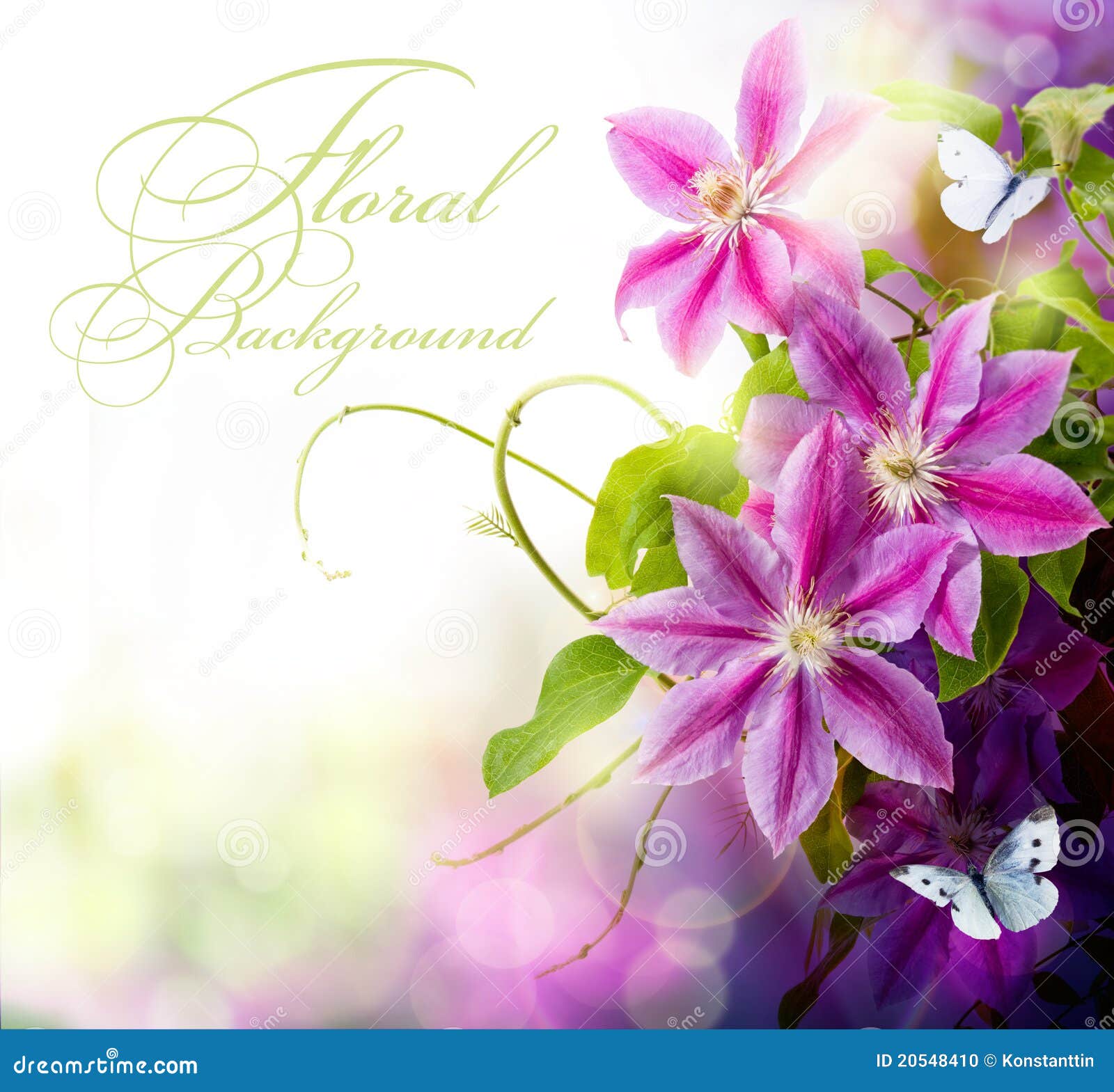 Art Abstract Spring Floral Background for Design Stock Photo - Image of ...