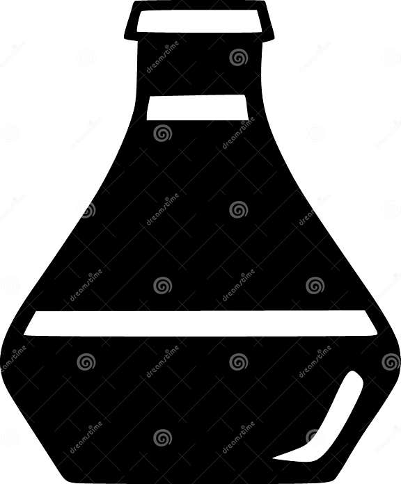 Alcohol Bottle Alcohol Icon Stock Illustration - Illustration of beaker ...