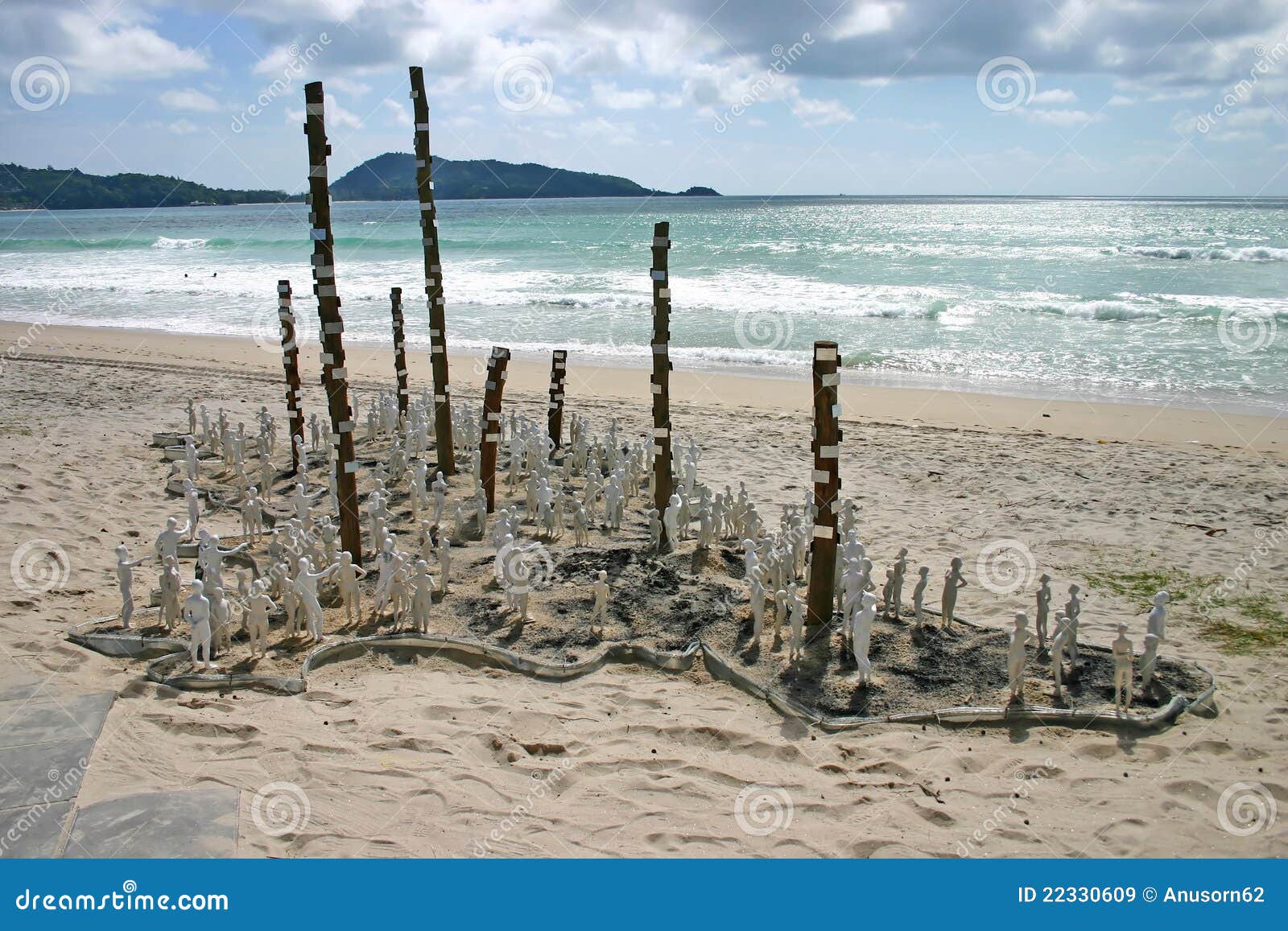 Art for Andaman, Art Exhibition on the Beach Editorial Stock Image ...