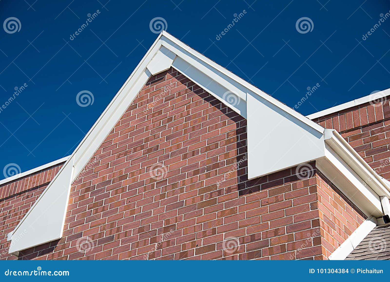 Gable stock photo. Image of block, designation, classic - 101304384