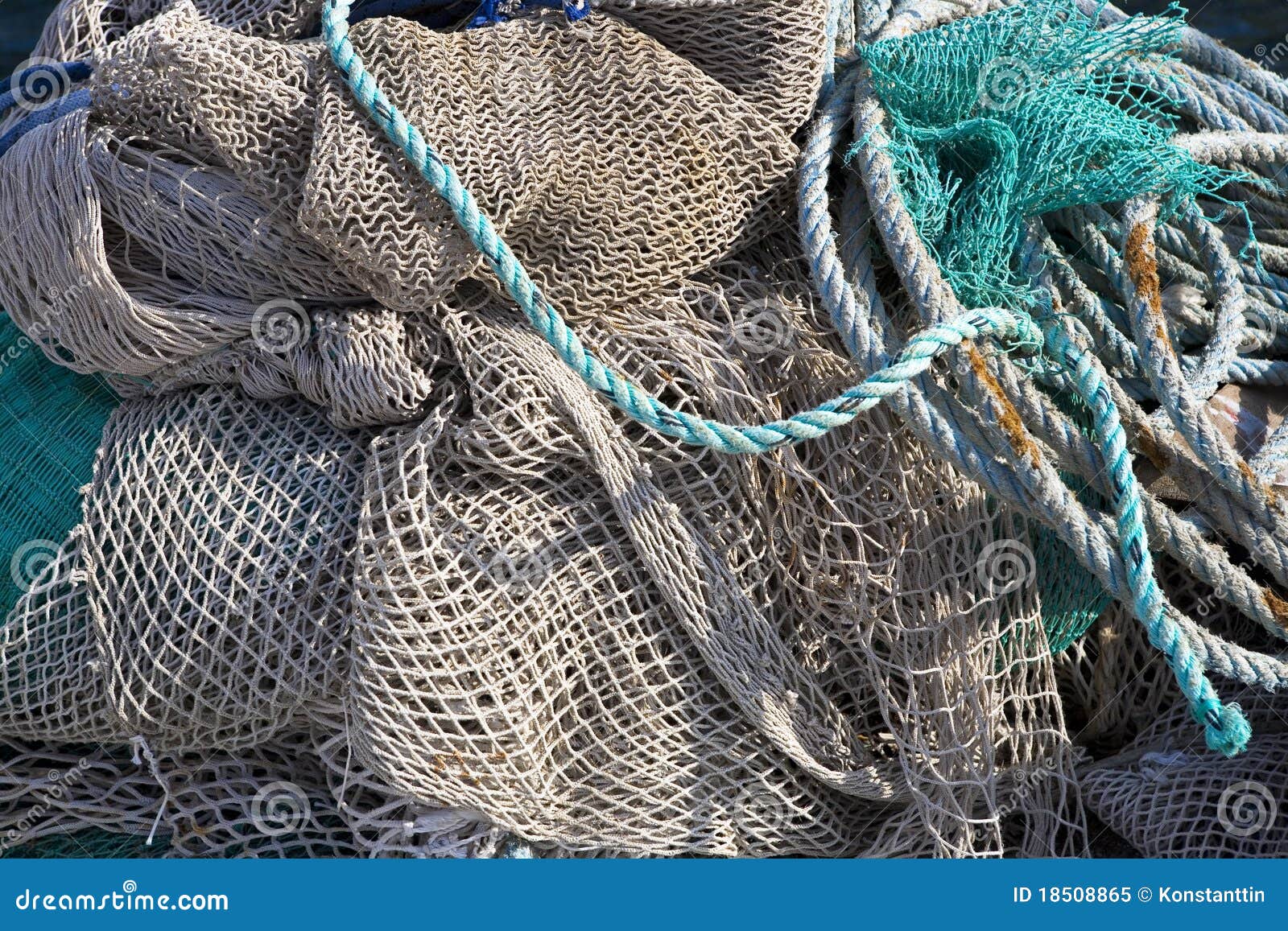 Art Background, Fishing Net on the Ship Stock Image - Image of macro ...