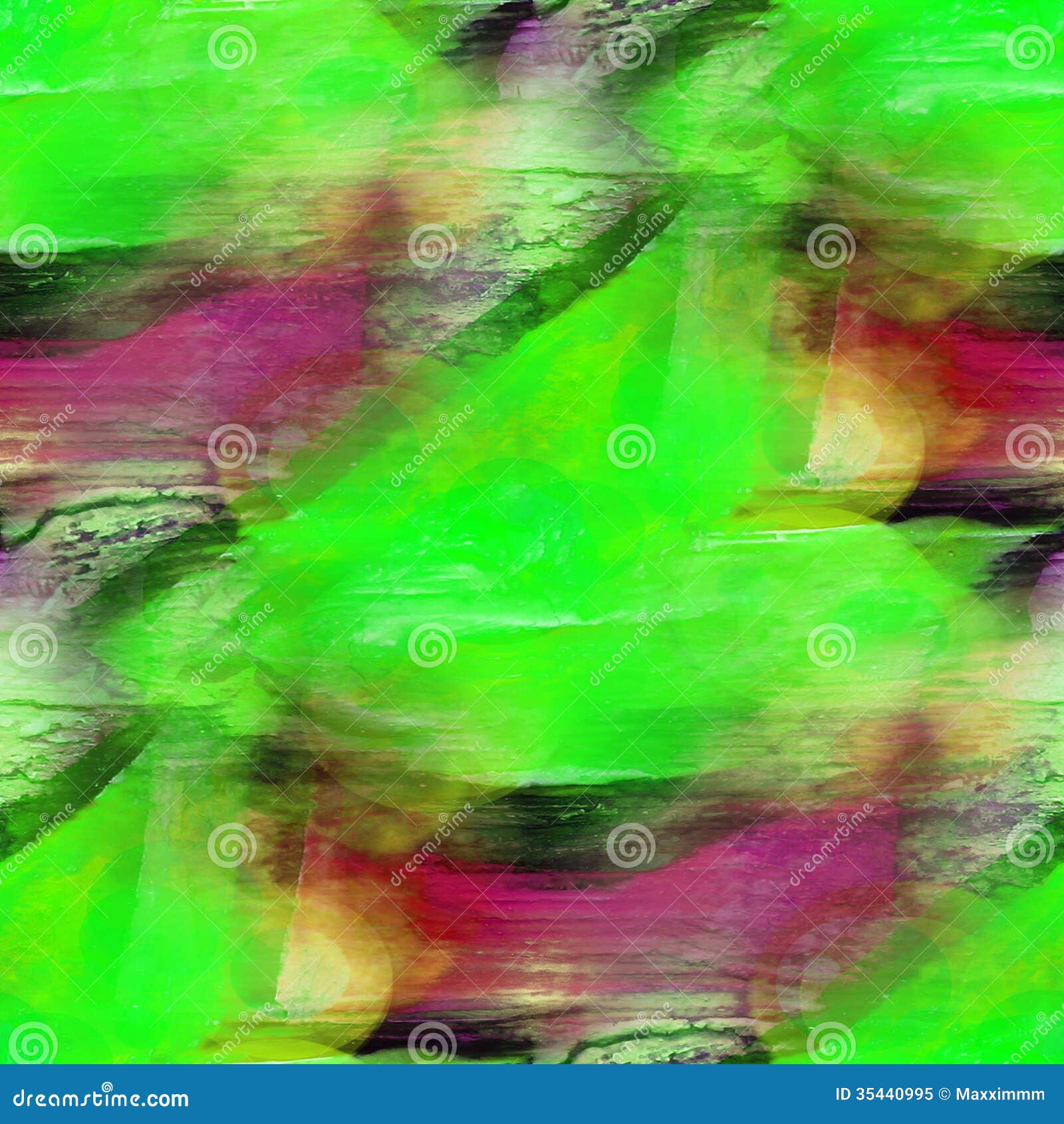 Art Background Watercolor Seamless Texture Green Stock Illustration ...