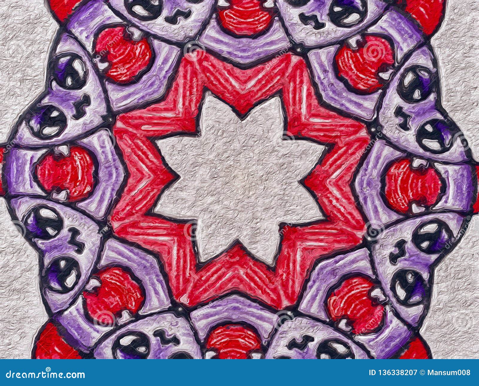 Beautiful Color Pattern Background Stock Illustration - Illustration of ...