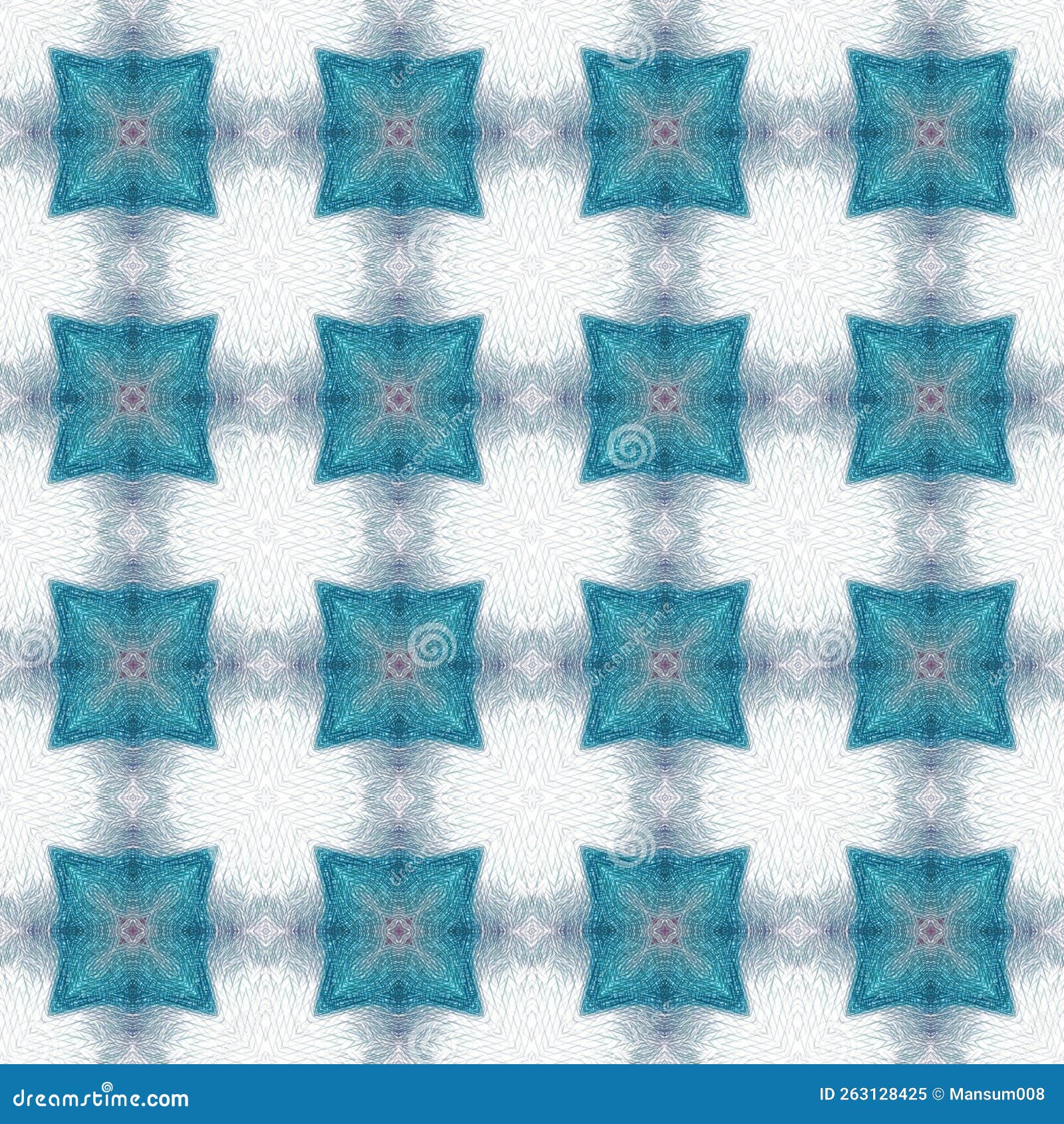 Beautiful Pattern of Blue and White Colors. Stock Illustration ...