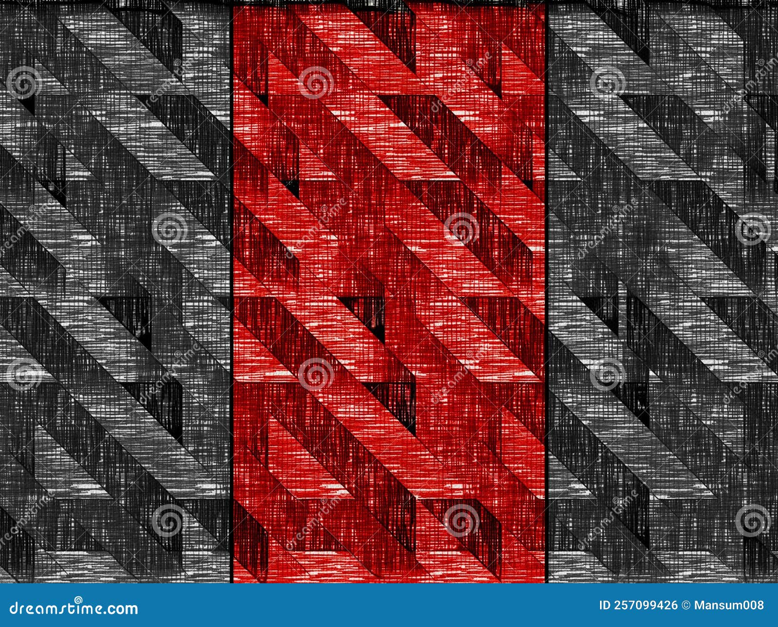 Black and Red Color of Abstract Background Stock Illustration ...