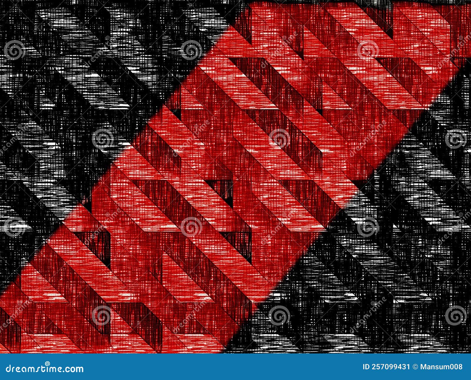 Black and Red Color of Abstract Background Stock Illustration ...