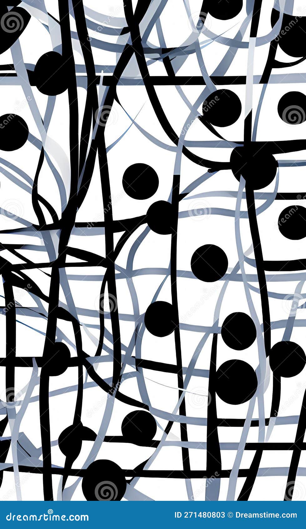 Black and White of Abstract Background Stock Illustration ...