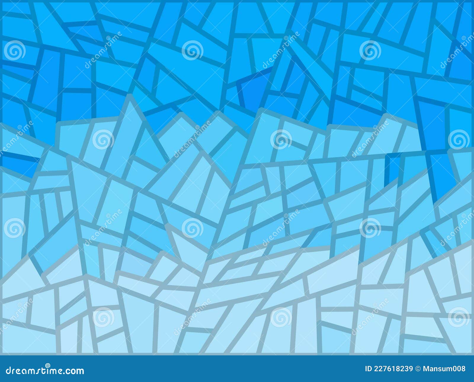 Blue Color of Abstract Background Stock Illustration - Illustration of ...