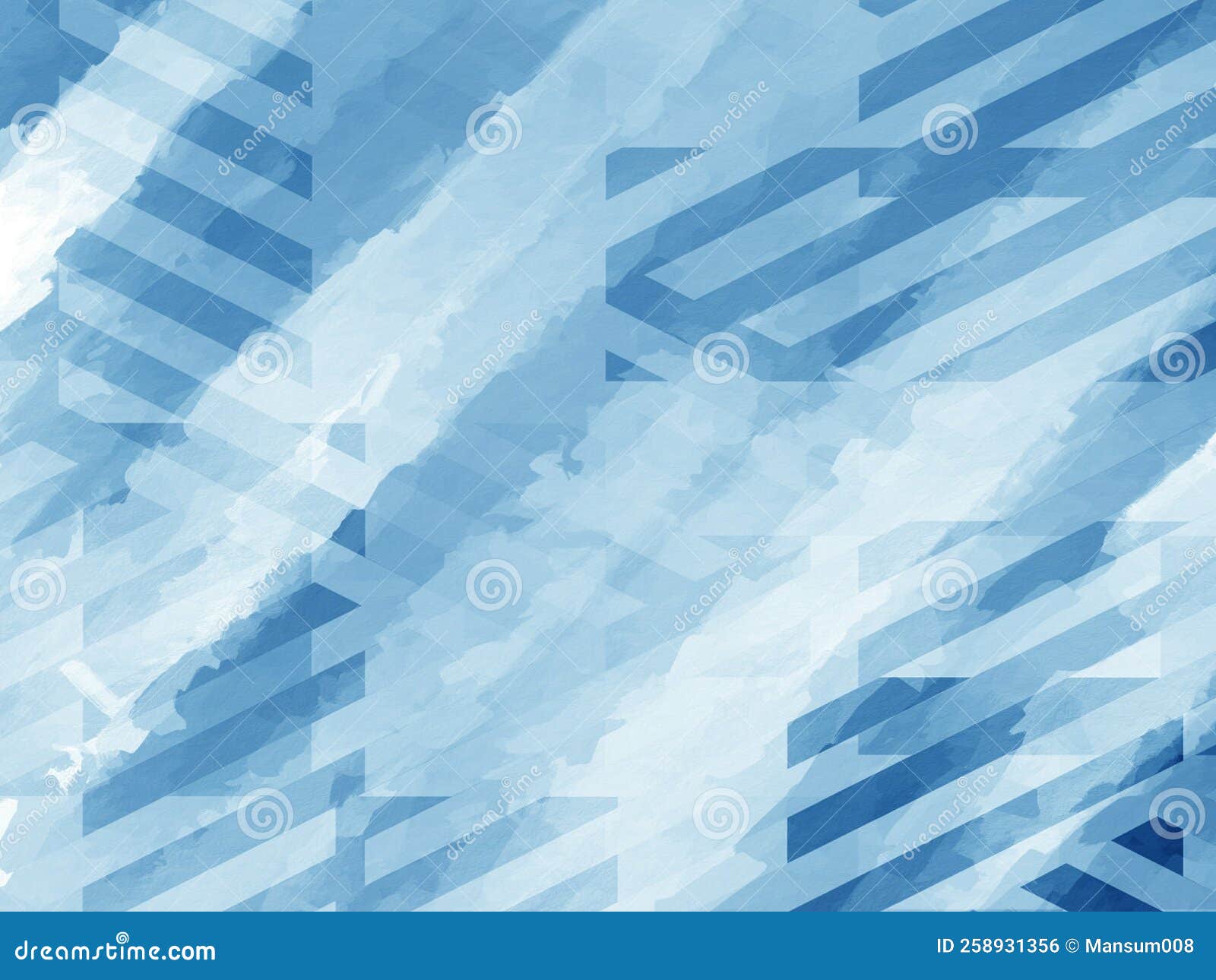 Blue Color of Abstract Background Stock Illustration - Illustration of ...