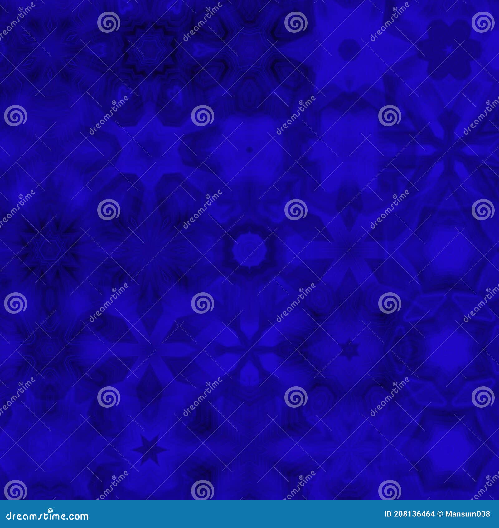 Blue Color Abstract Pattern Background Stock Illustration ...