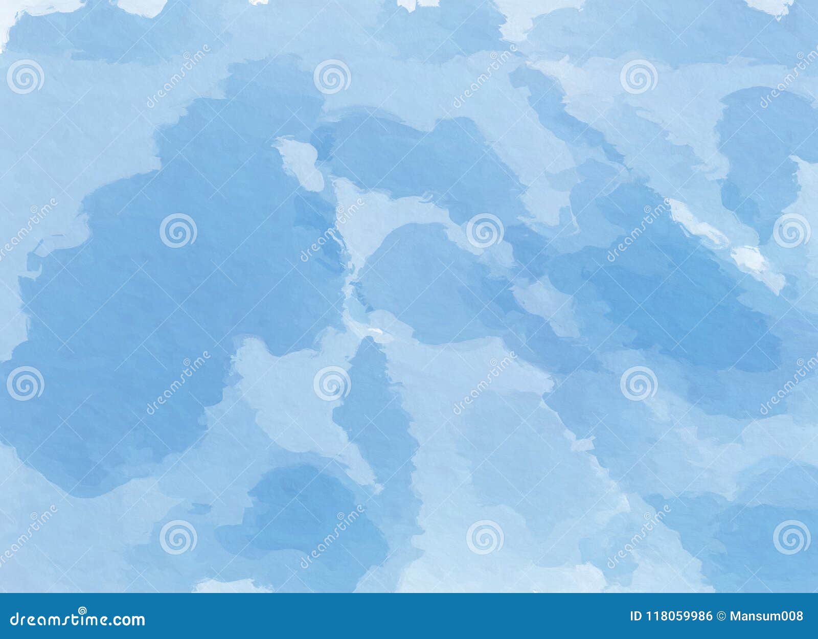 Art Blue Color Abstract Pattern Background Stock Illustration ...