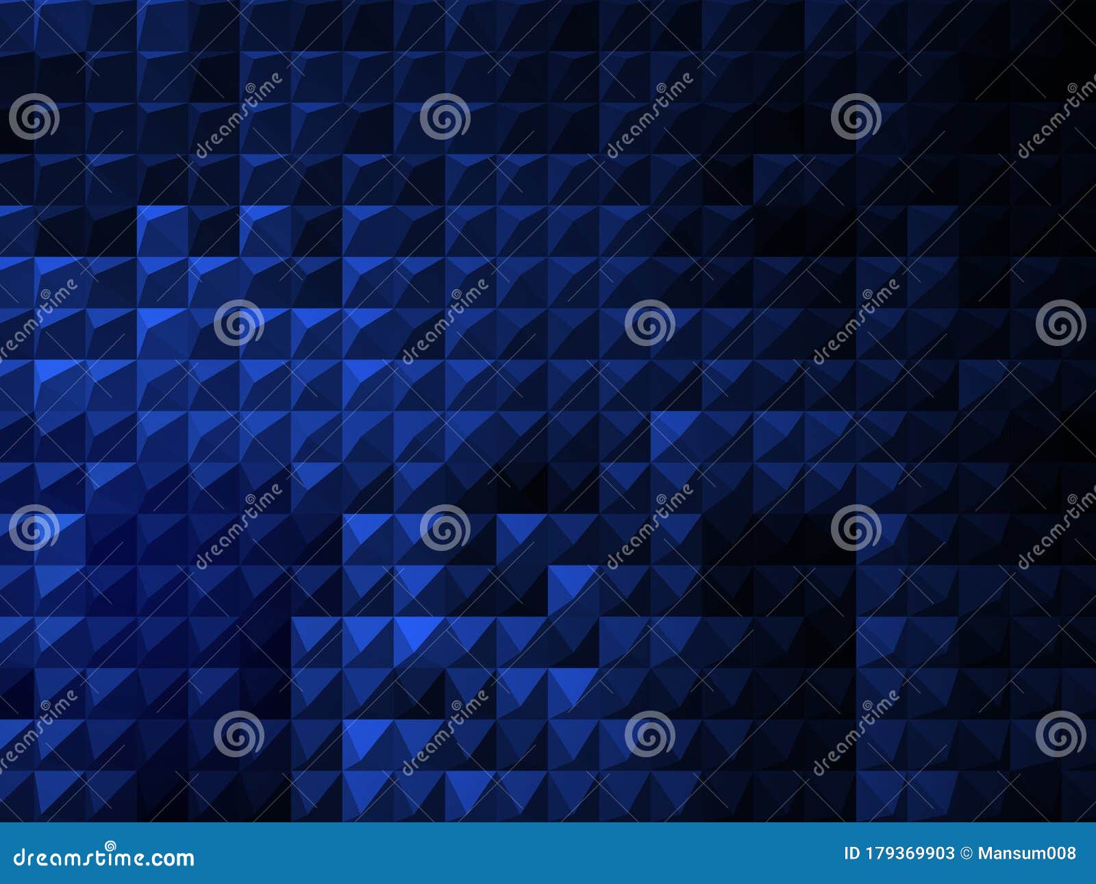 Blue Color Abstract Pattern Background Stock Illustration ...