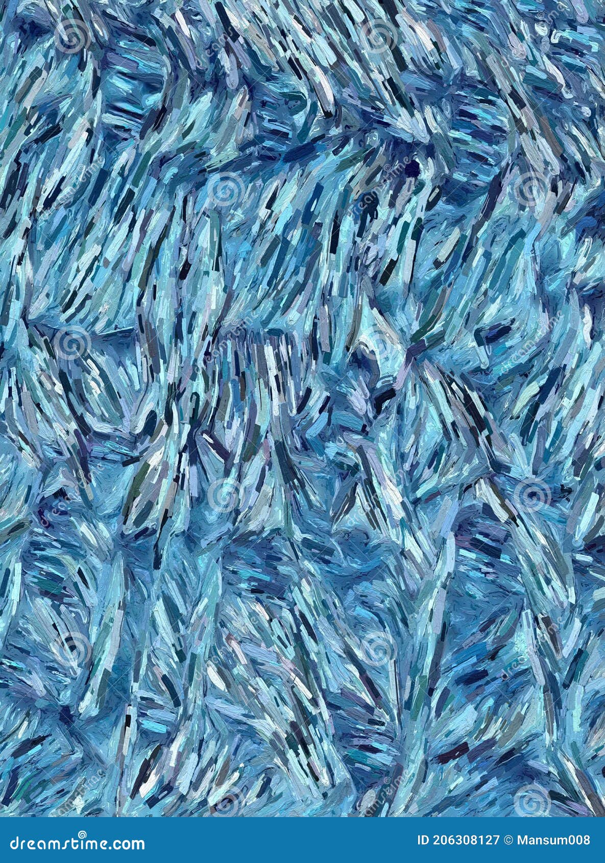 Blue Color Abstract Pattern Background Stock Illustration ...