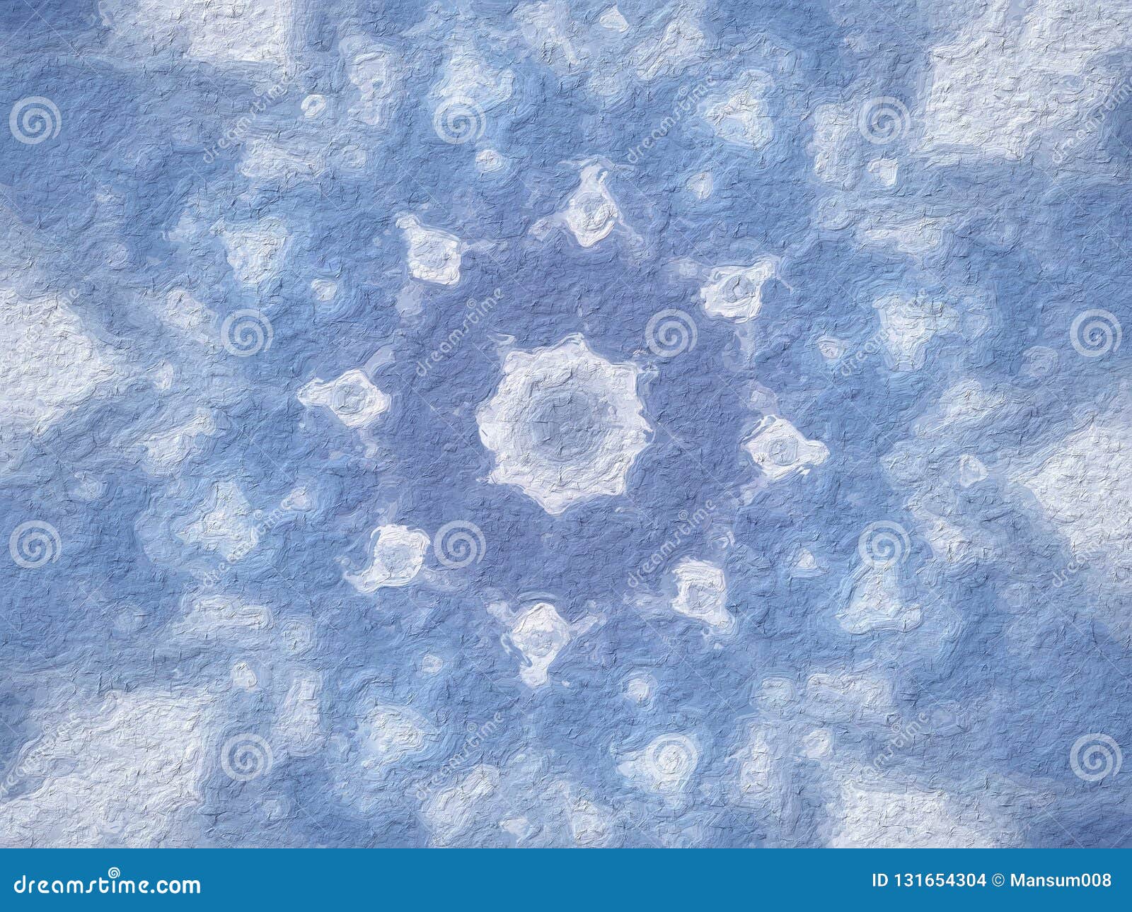 Art Blue Color Abstract Pattern Background Stock Illustration ...