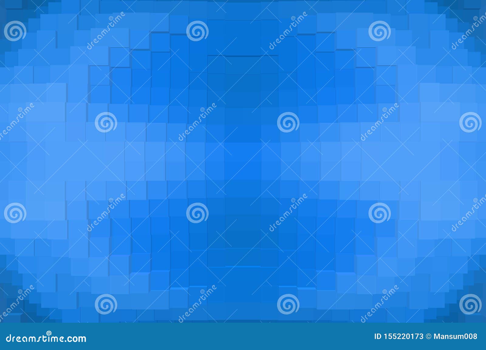 Blue Color Blocks Abstract Pattern Illustration Background Stock ...