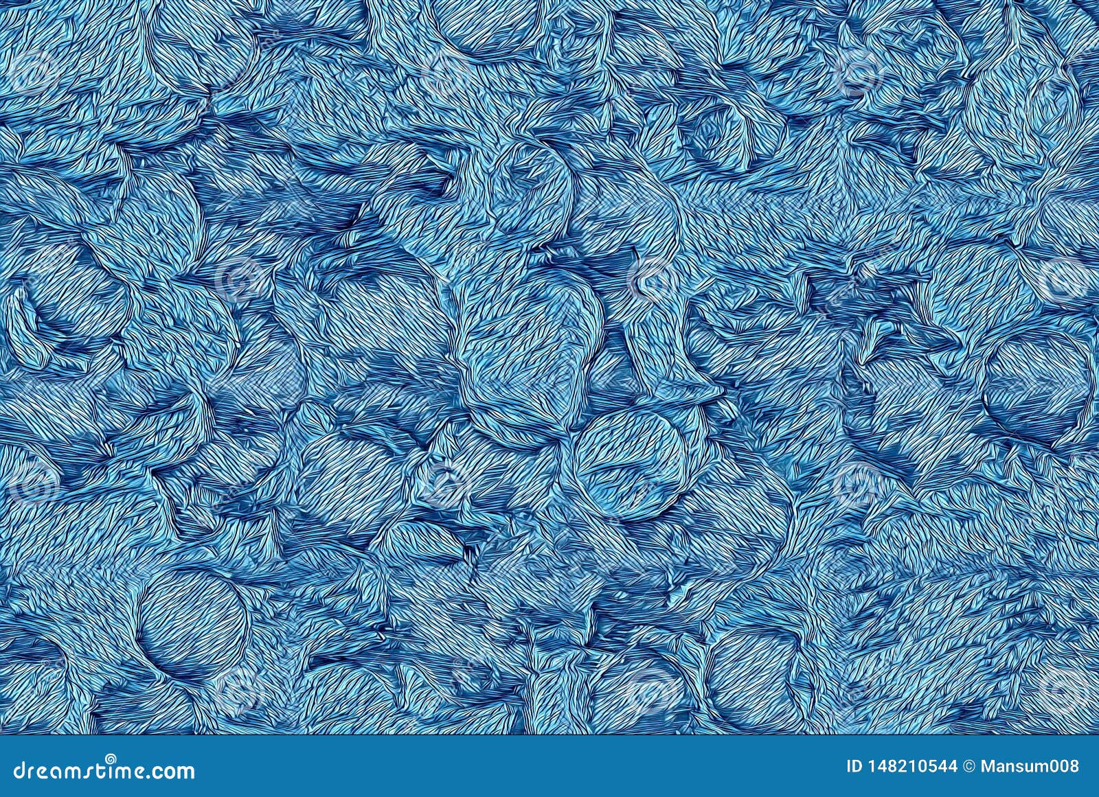 Blue Color Pattern Background Stock Illustration - Illustration of ...