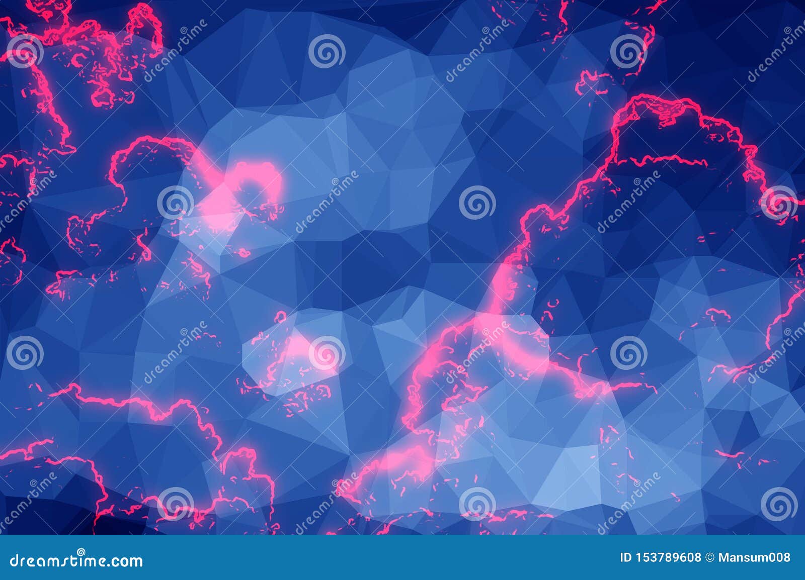 Blue Color Pattern Background Stock Illustration - Illustration of ...