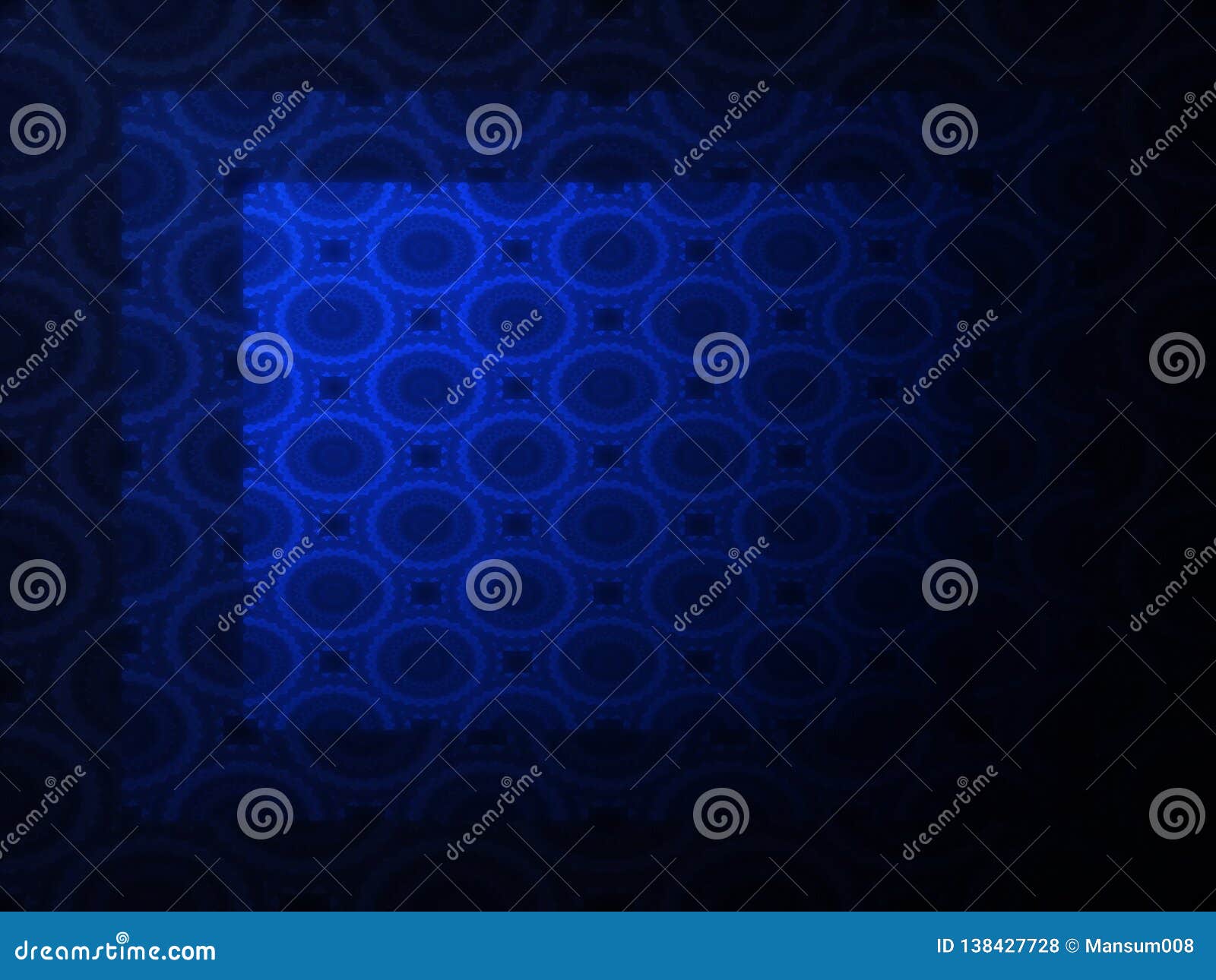 Blue Color Pattern Background Stock Illustration - Illustration of ...
