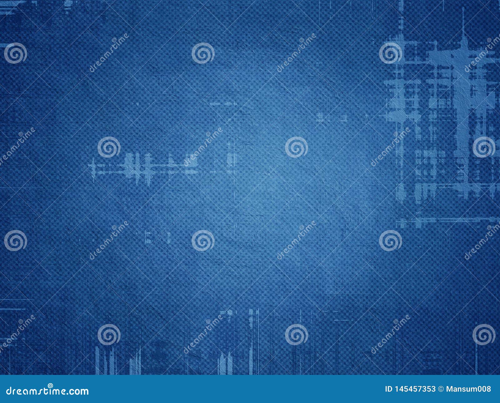 Blue Color Pattern Background Stock Illustration - Illustration of ...