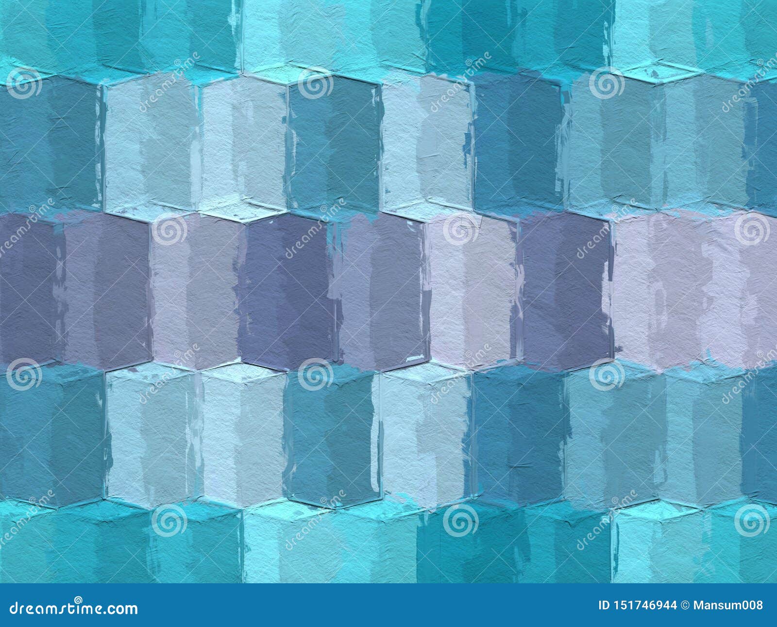 Blue Color Pattern Background Stock Illustration - Illustration of ...