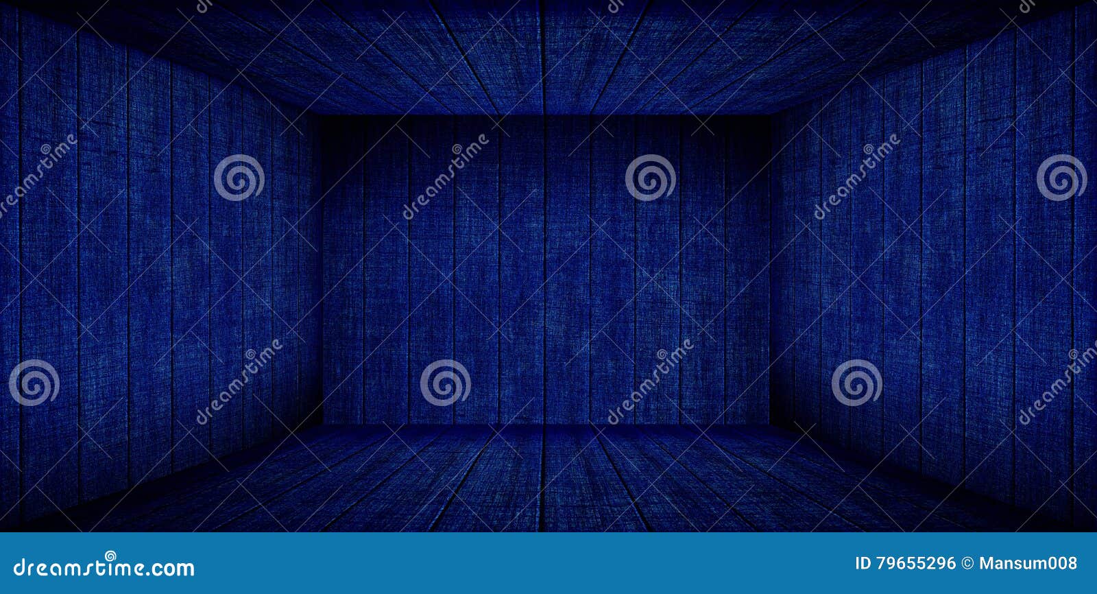 Art Blue Color Room Abstract Background Stock Illustration ...