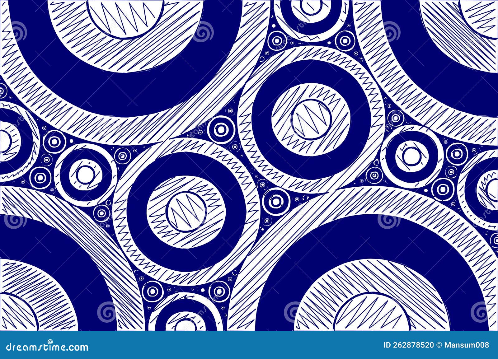 Blue and White of Abstract Background Stock Illustration - Illustration ...