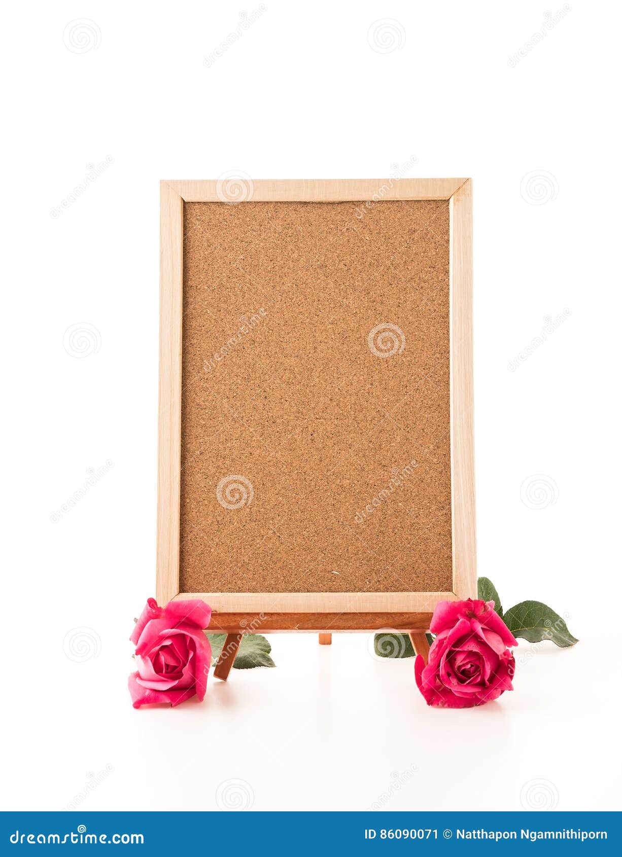 Art board with rose stock image. Image of mockup, retro - 86090071