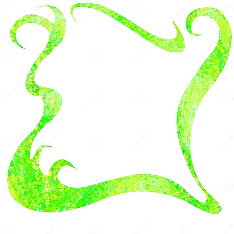 Art Border with Clipping Paths Stock Illustration - Illustration of ...