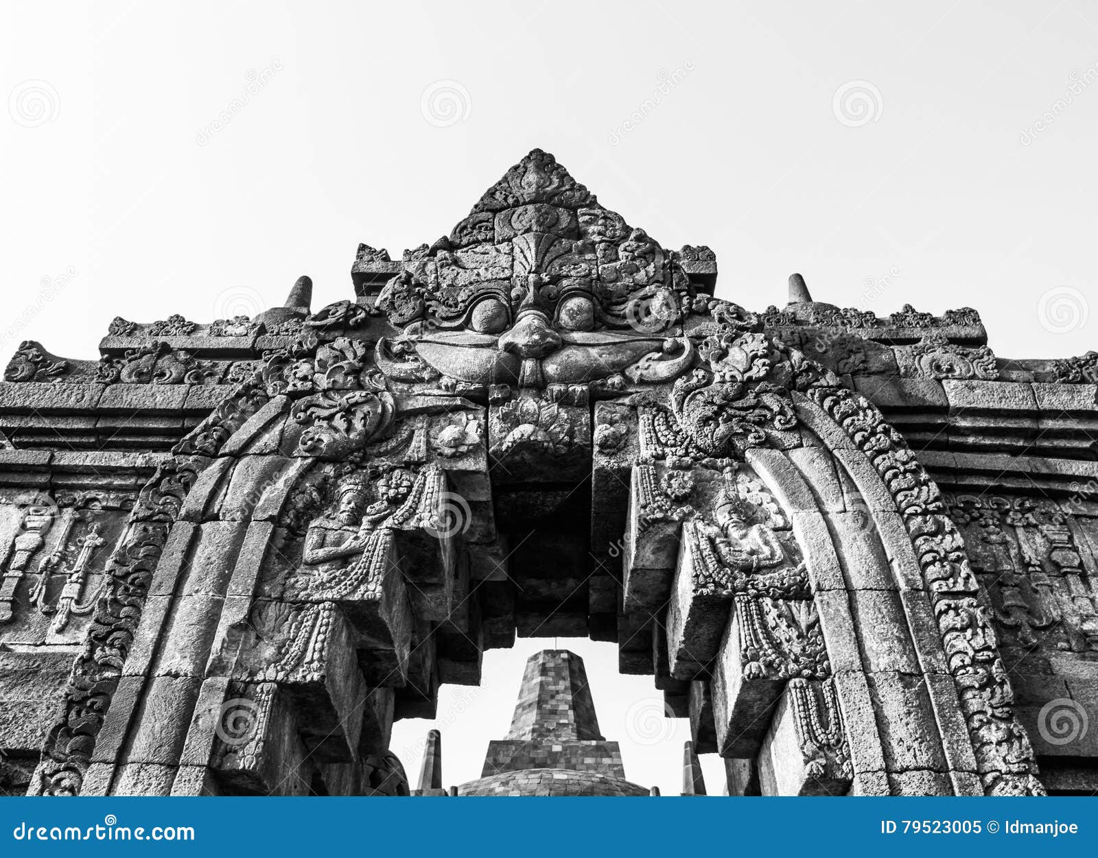 Art of Borobudur stock image. Image of heritage, buddhist - 79523005