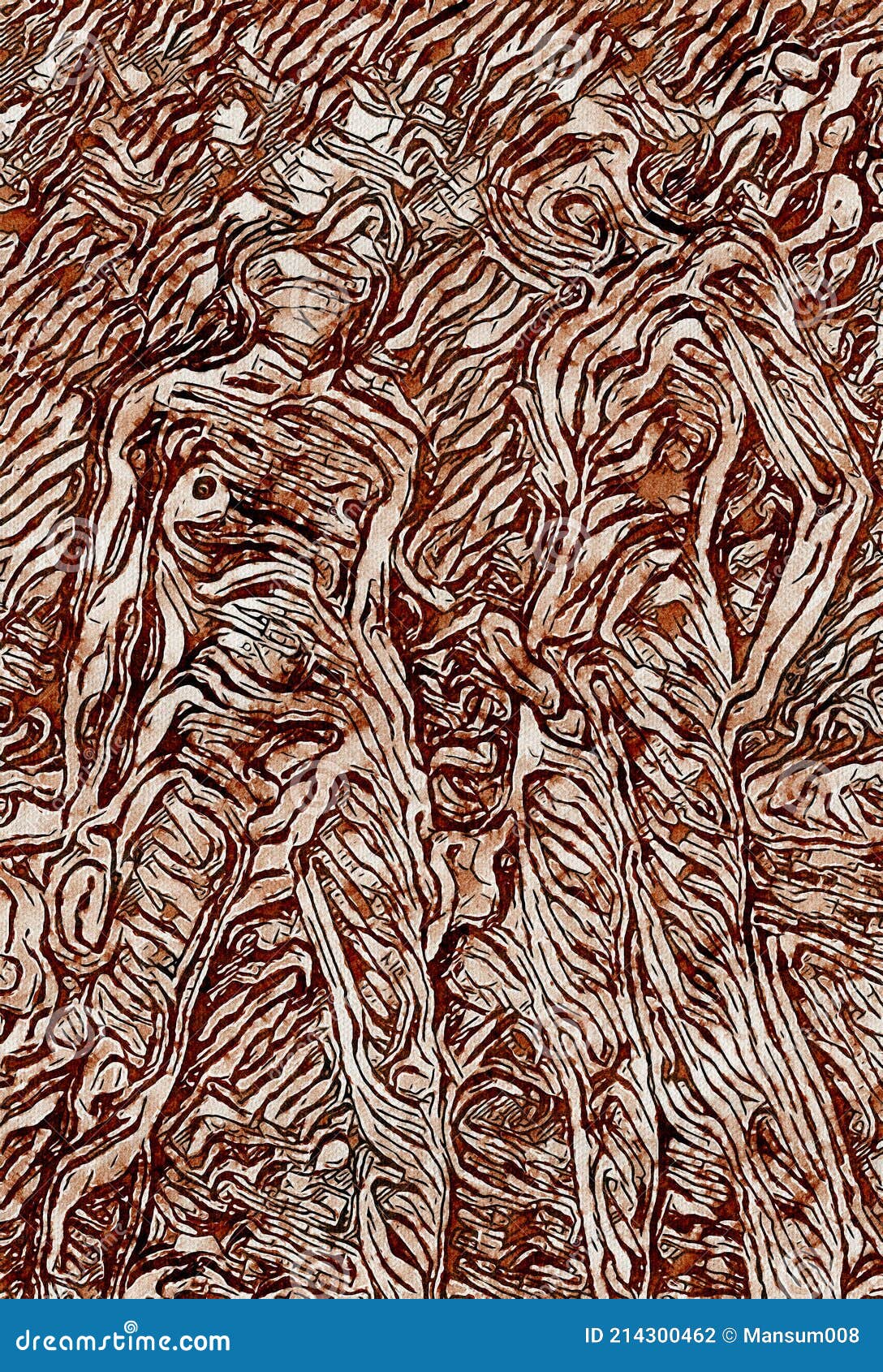 Brown Color of Abstract Background Stock Illustration - Illustration of ...