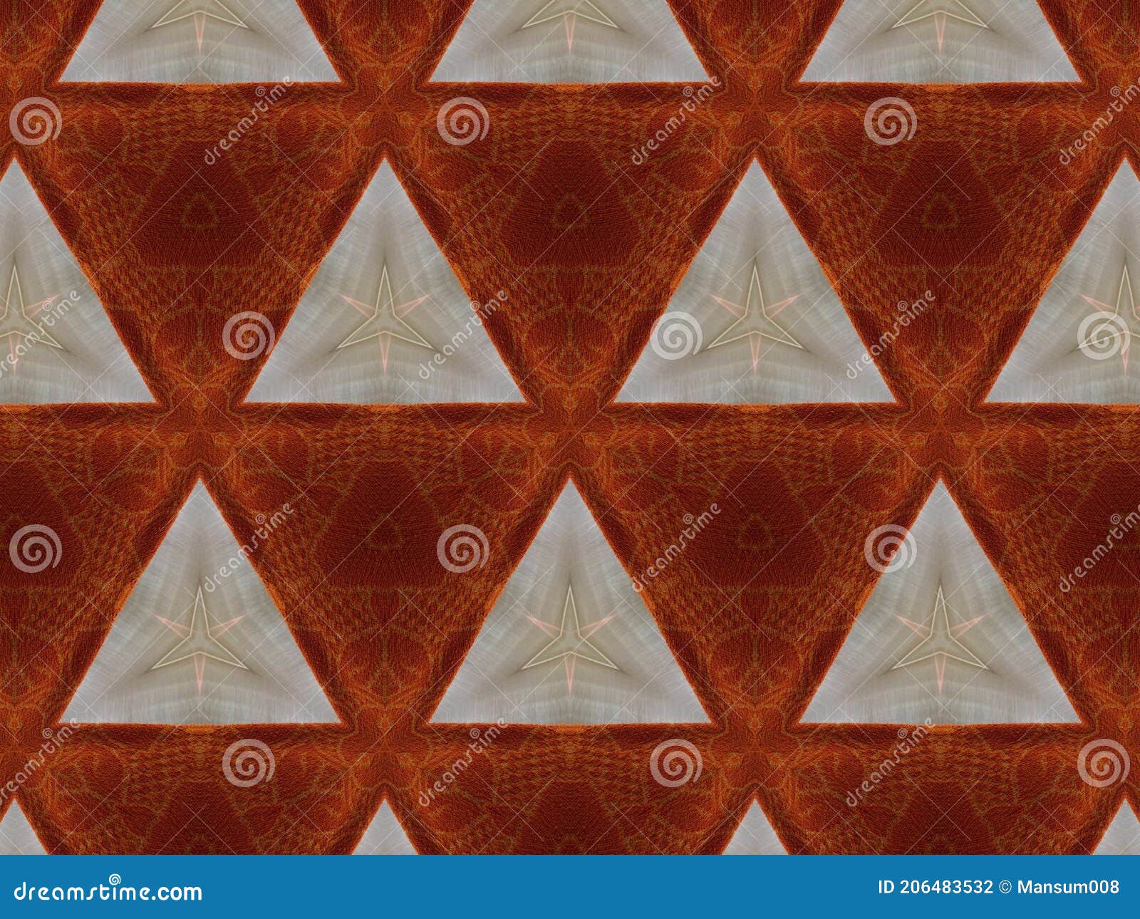 Brown Color Abstract Pattern Background Stock Illustration ...