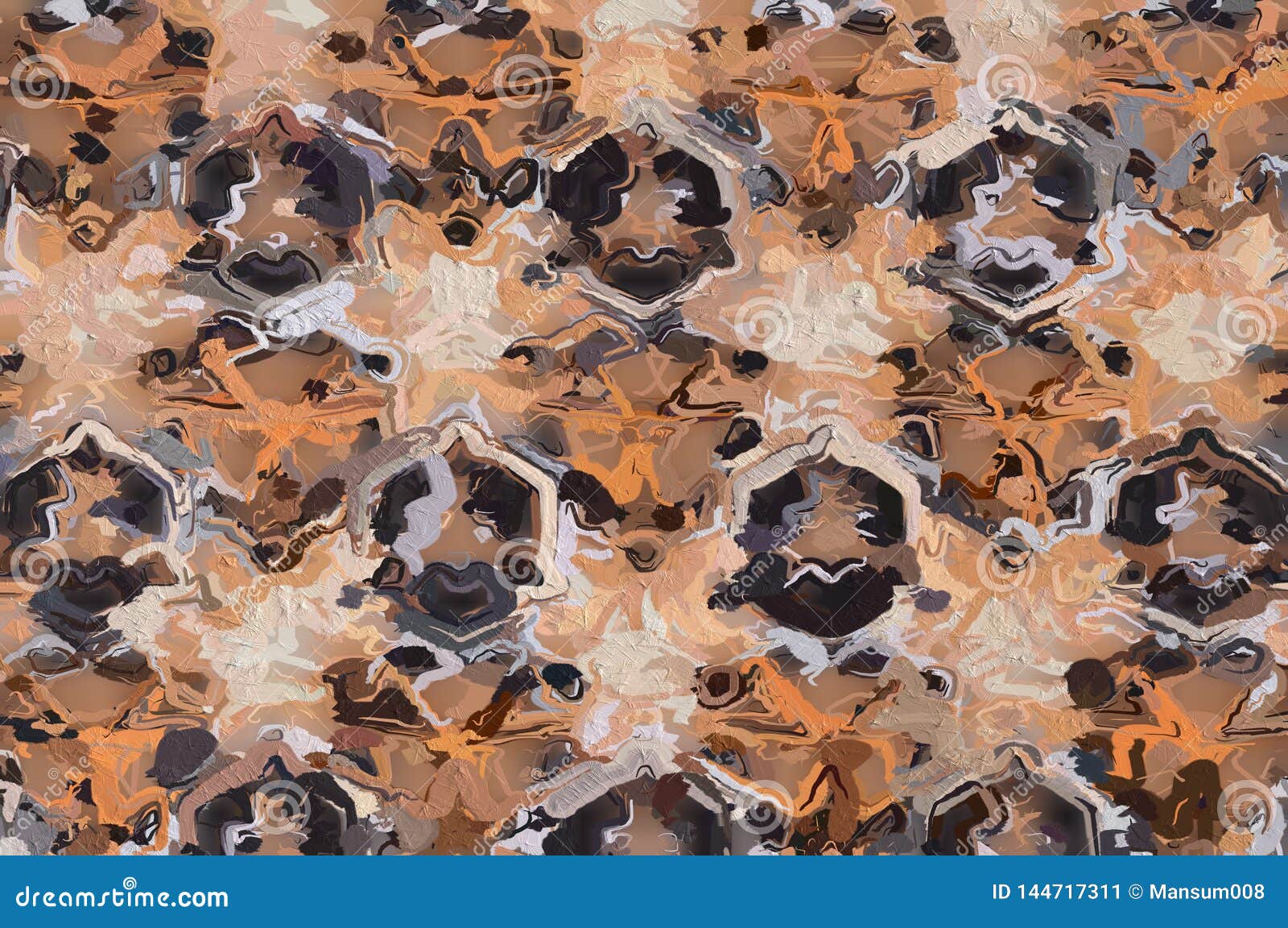 Brown Color Pattern Background Stock Illustration - Illustration of ...