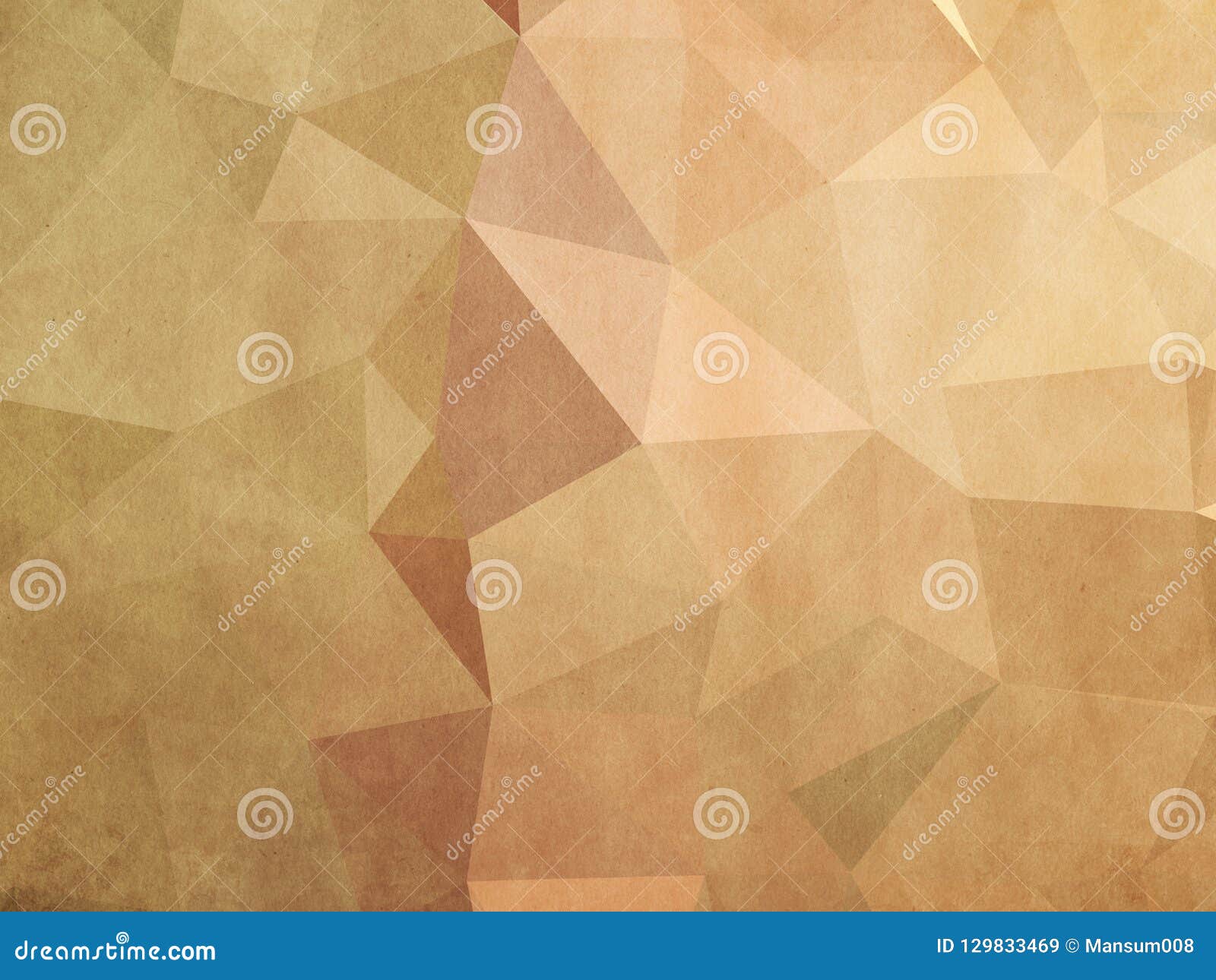 Art Brown Color Polygon Abstract Pattern Background Stock Illustration ...