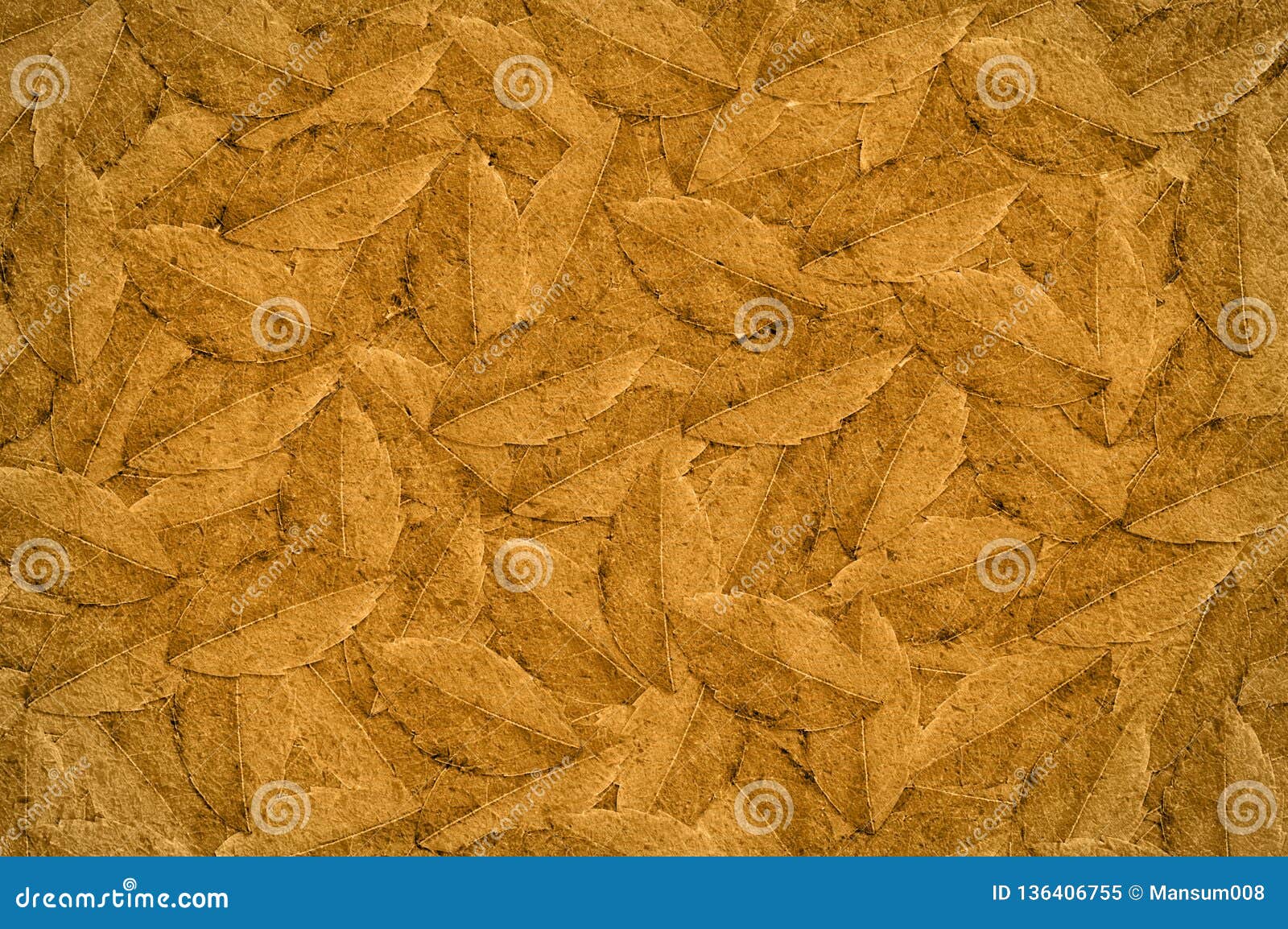 Brown Leaf Pattern Background Stock Image - Image of graphic, style ...
