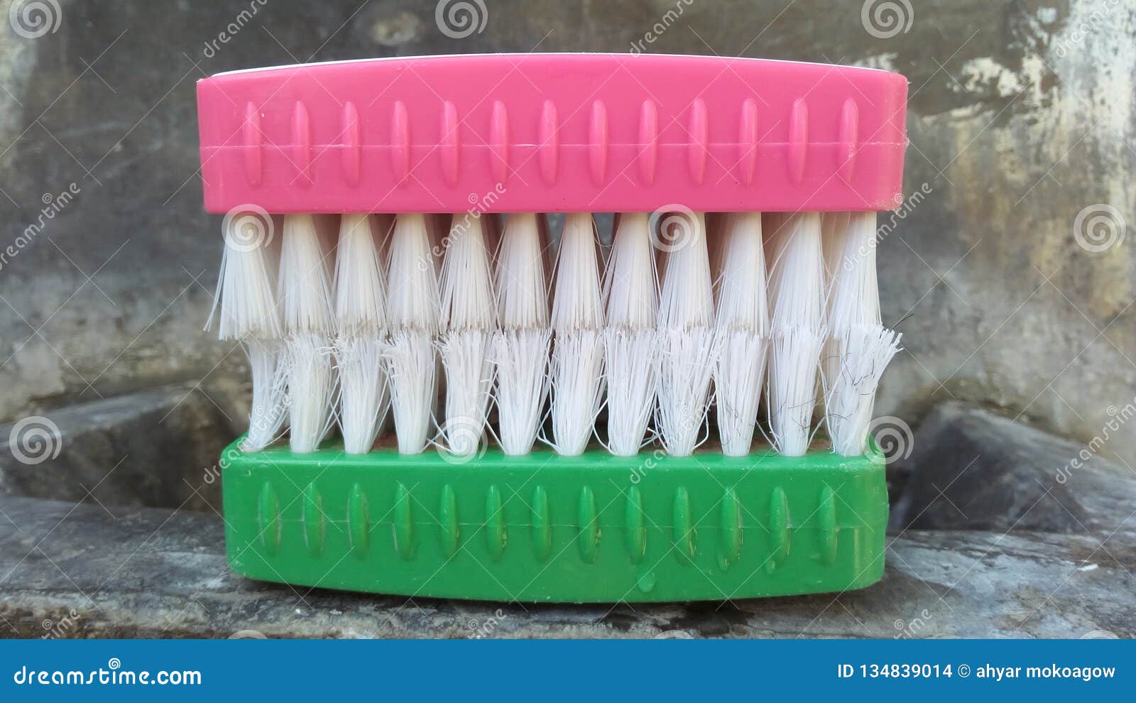 Art Brush Clotesh from Receycel Plastic Stock Photo - Image of clean ...