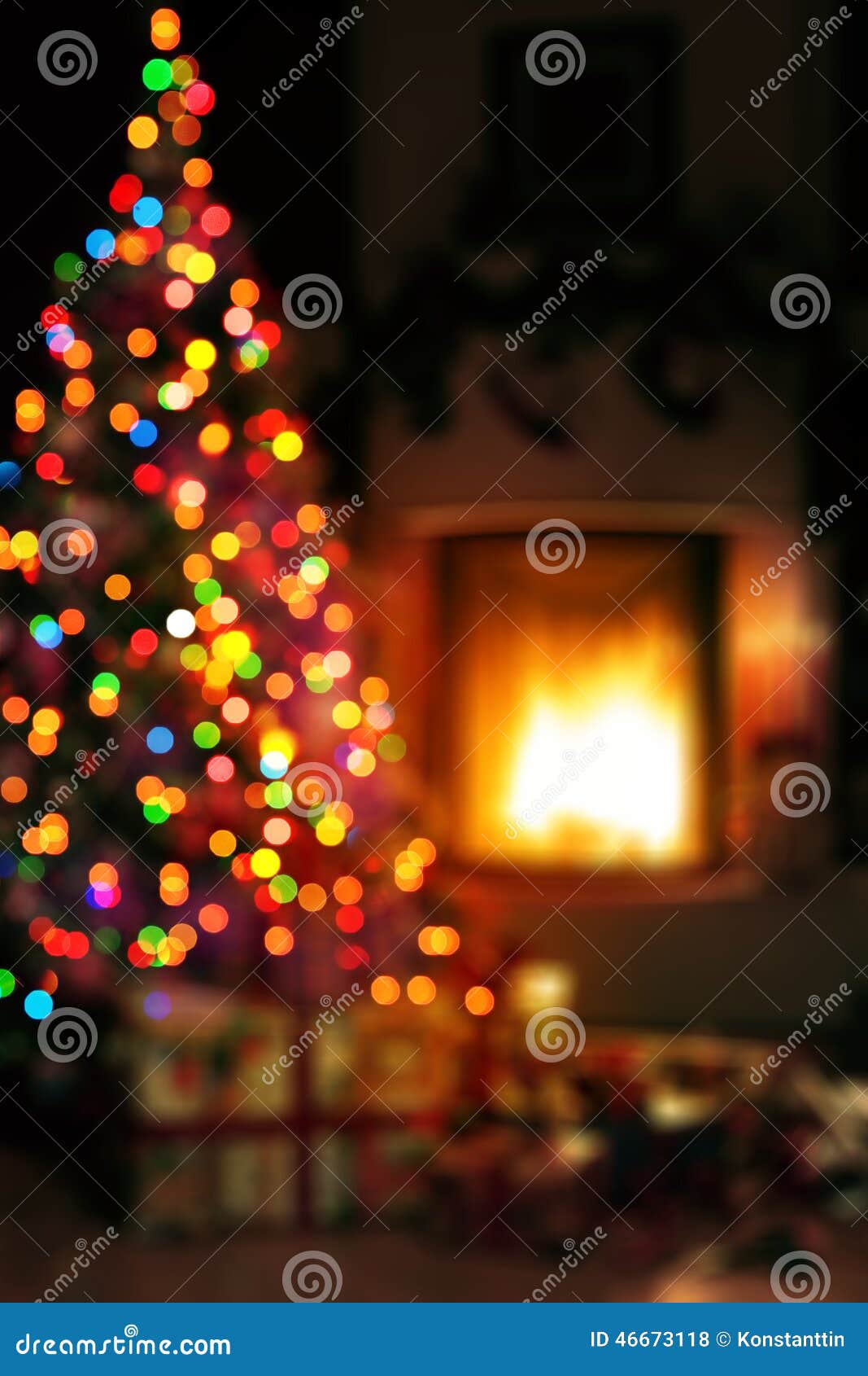1,974 Background Christmas Fire Scene Tree Stock Photos - Free ...