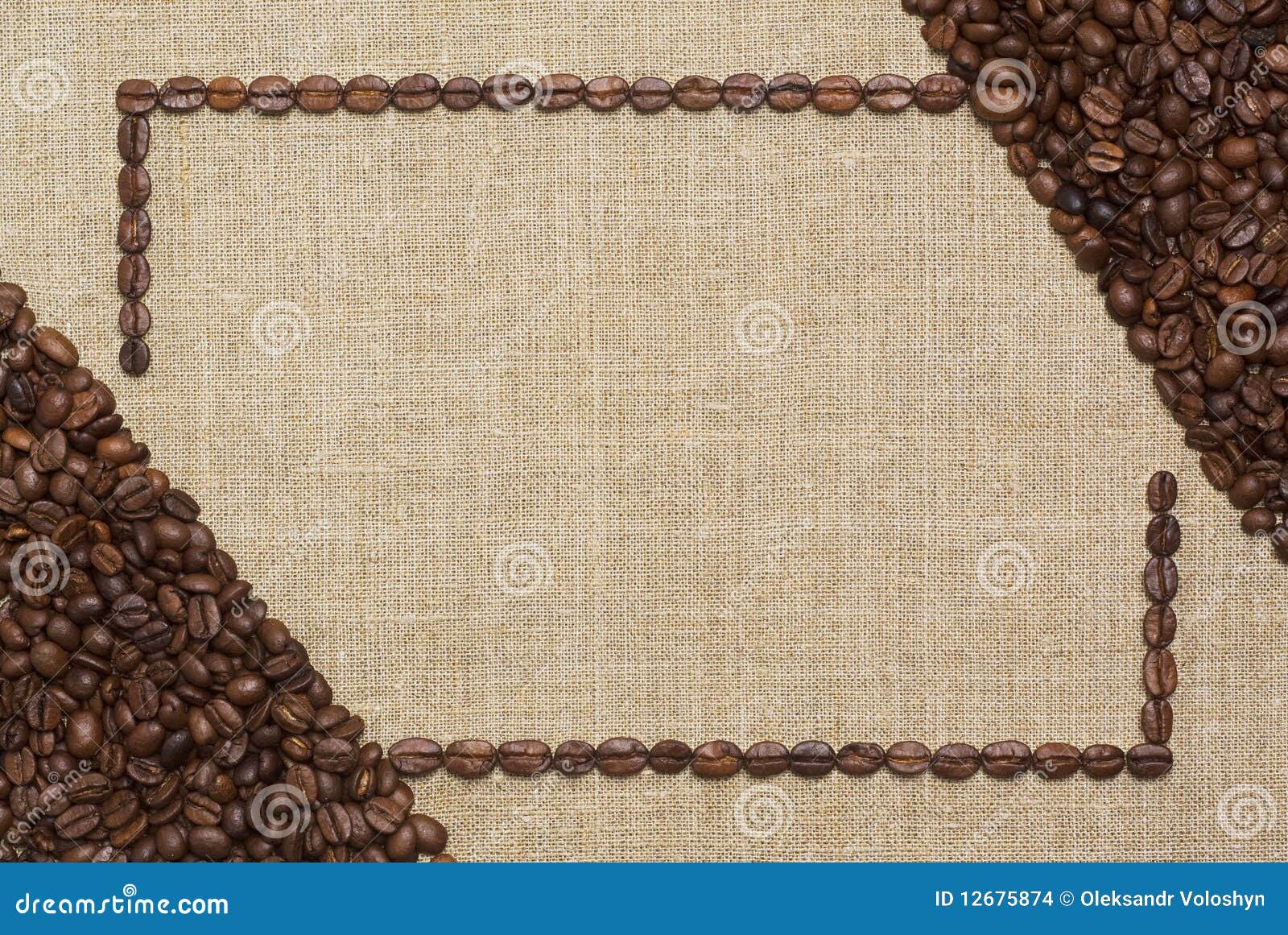 Art coffee frame stock photo. Image of fried, handmade - 12675874